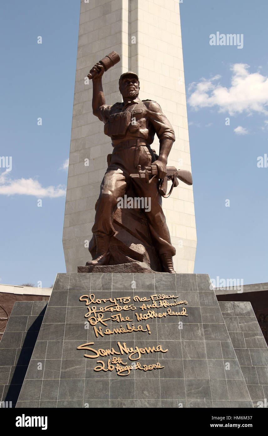 Monument Namibia Statue Windhoek Stockfotos und -bilder Kaufen - Alamy