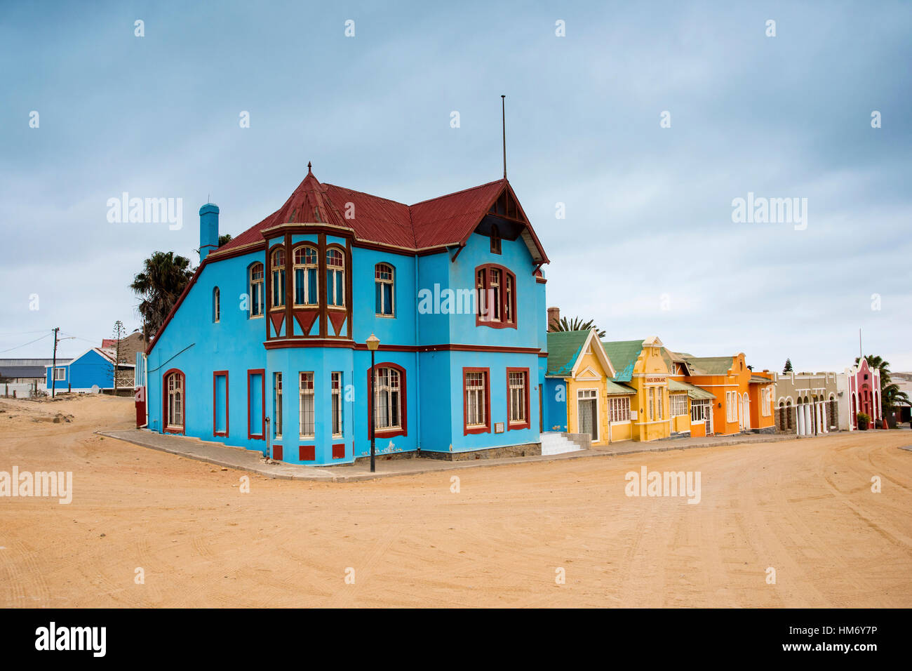 Haus Grünewald, Berg Straße, Lüderitz, Namibia, Afrika, von Monika ...