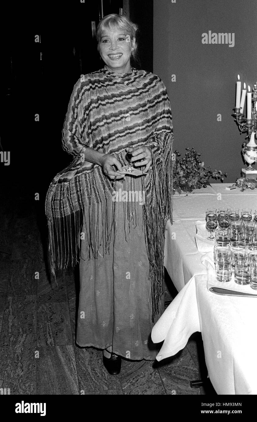 INGRID THULIN schwedische Schauspielerin 1981 Leben ich Rom und ...