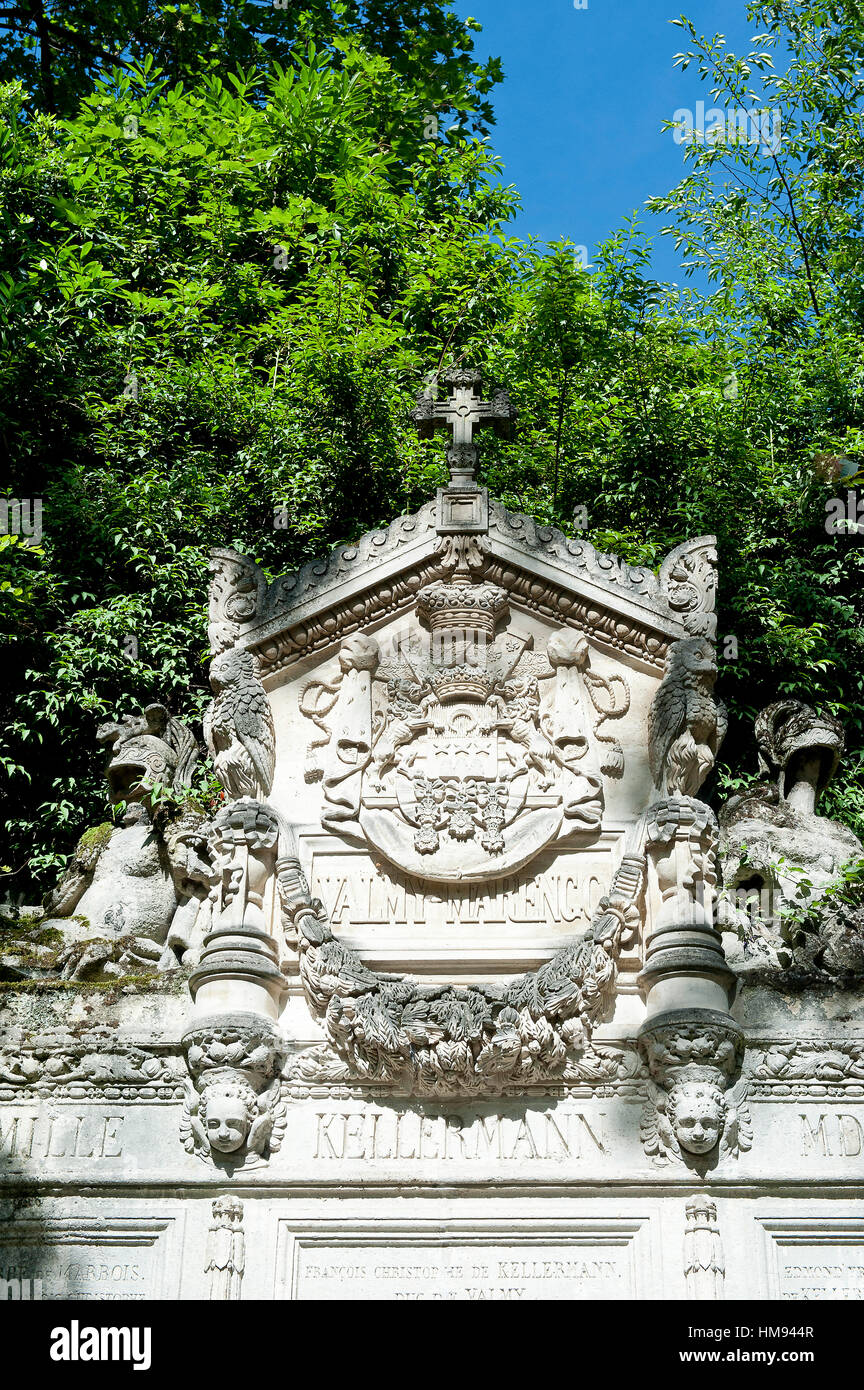 Frankreich, Paris 20. Bezirk. Friedhof Pere Lachaise. Grab von François ...