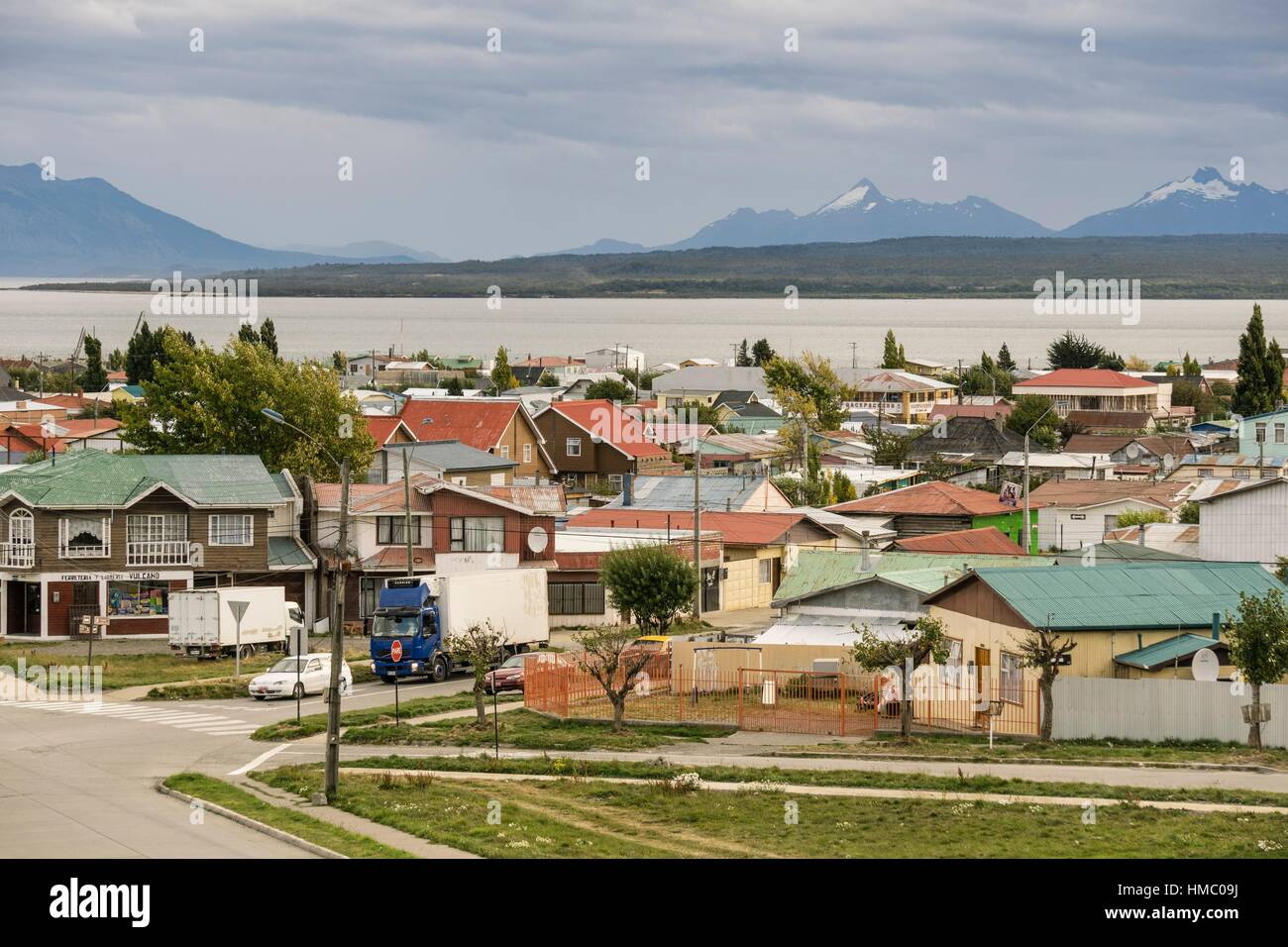 Puerto Natales, Región de Magallanes, Antártica Chilena, Patagonien ...