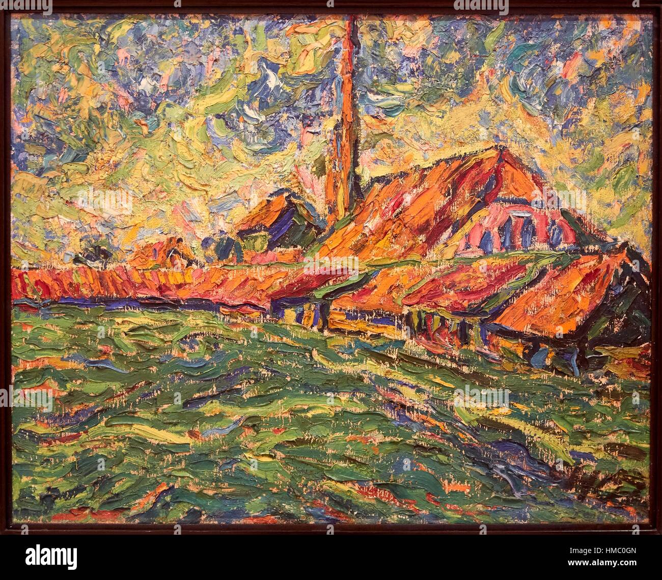 Ziegelei '', 1907, Erich Heckel, Museo Thyssen-Bornemisza, Madrid ...