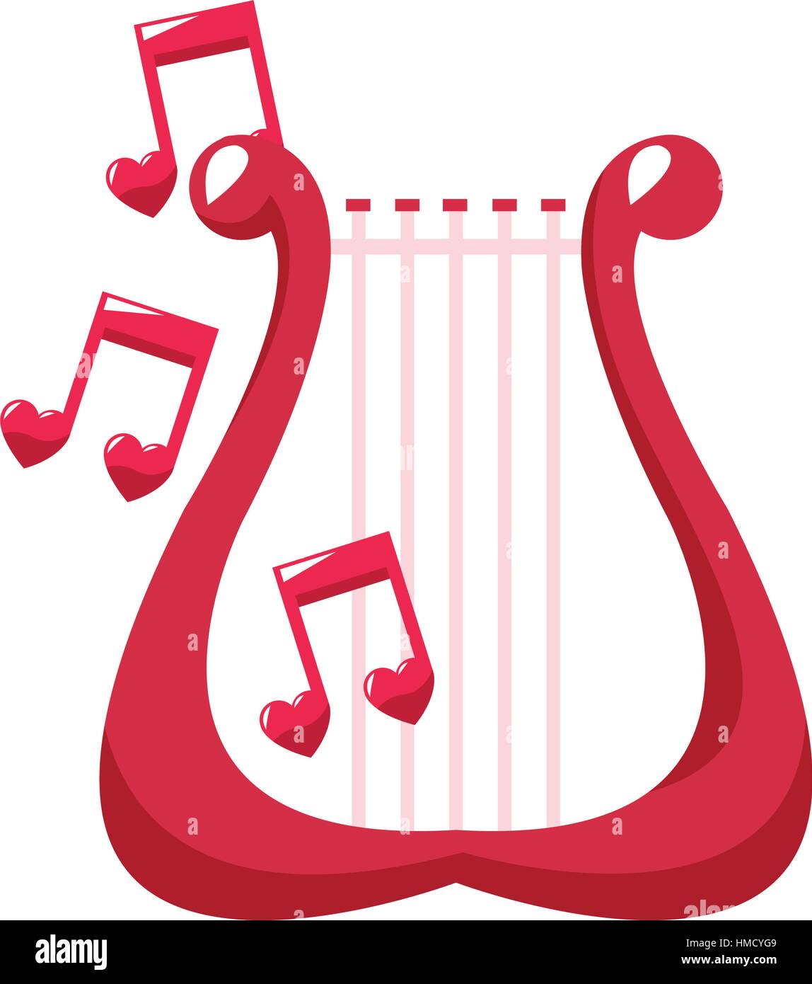 Lyre Instrument Stockfotos und -bilder Kaufen - Alamy