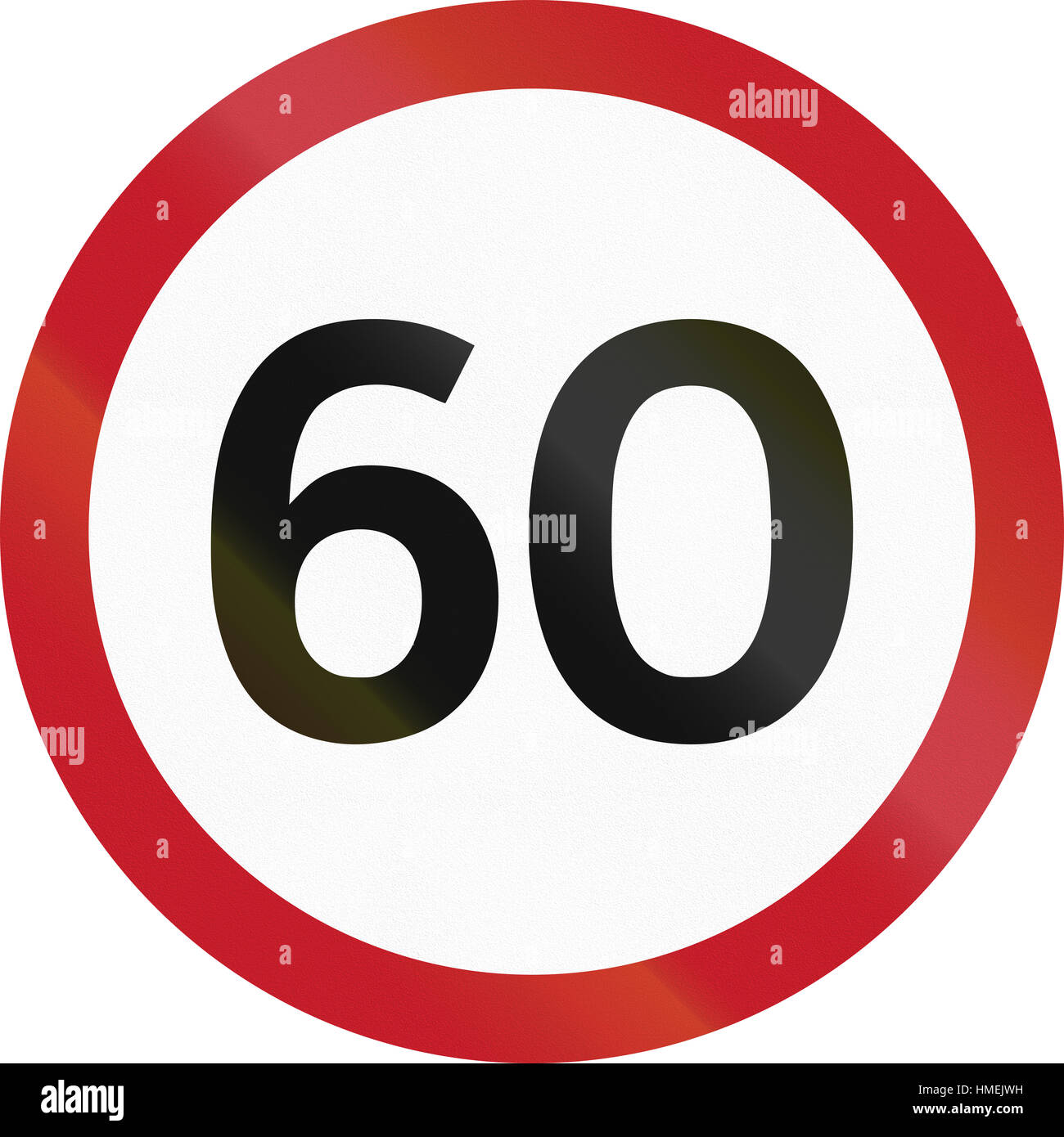 60 Kmh Speed Limit Stockfotos und -bilder Kaufen - Alamy