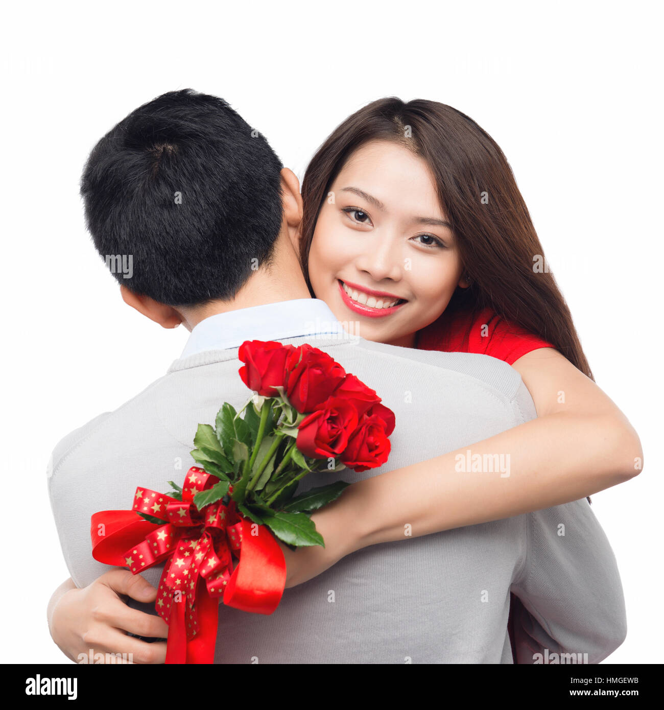 Verliebtes paar isoliert -Fotos und -Bildmaterial in hoher Auflösung ...