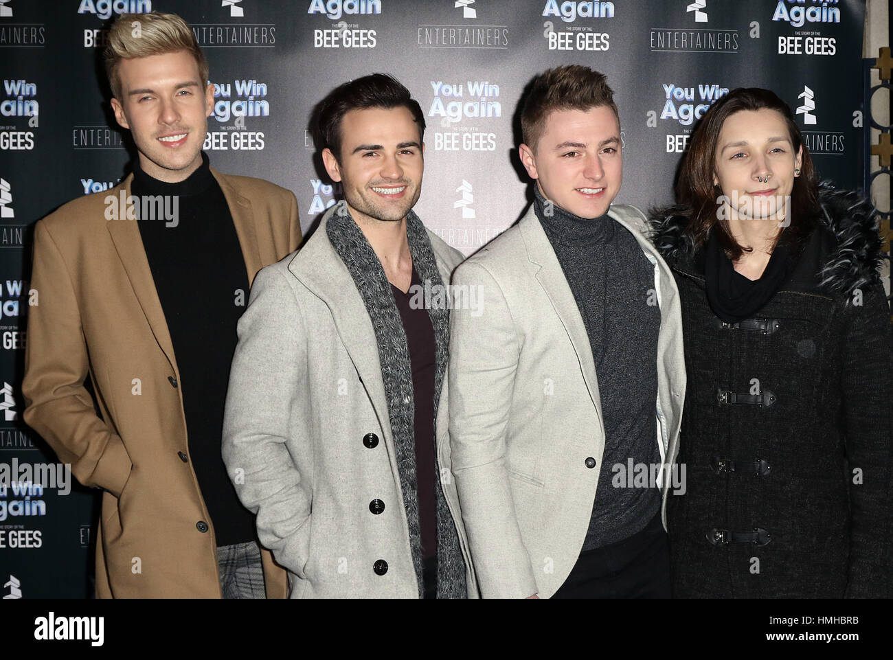 30. Januar 2017 - Collabro Teilnahme an You Win Again: The Story of The ...