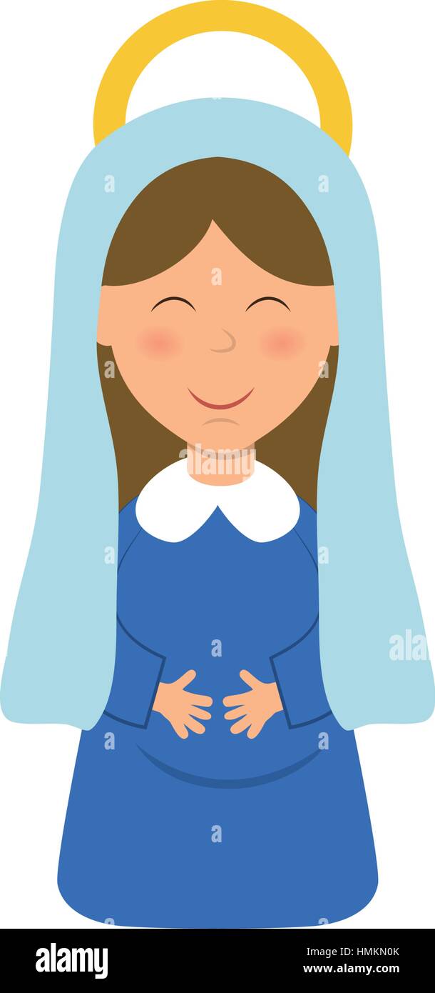 Unsere dame heilige maria Stock-Vektorgrafiken kaufen - Alamy