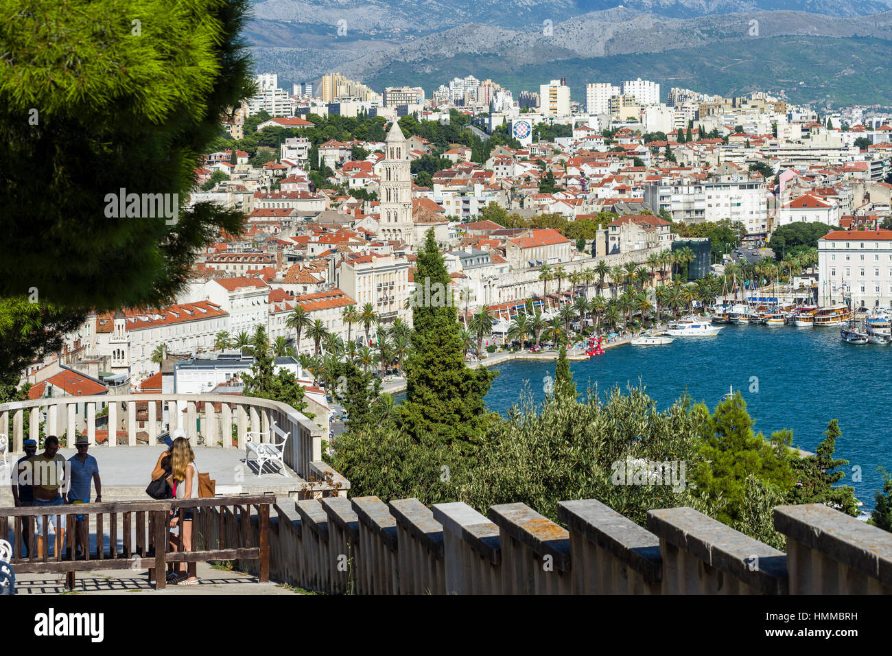 Stadt Split, Kroatien Stockfotografie - Alamy