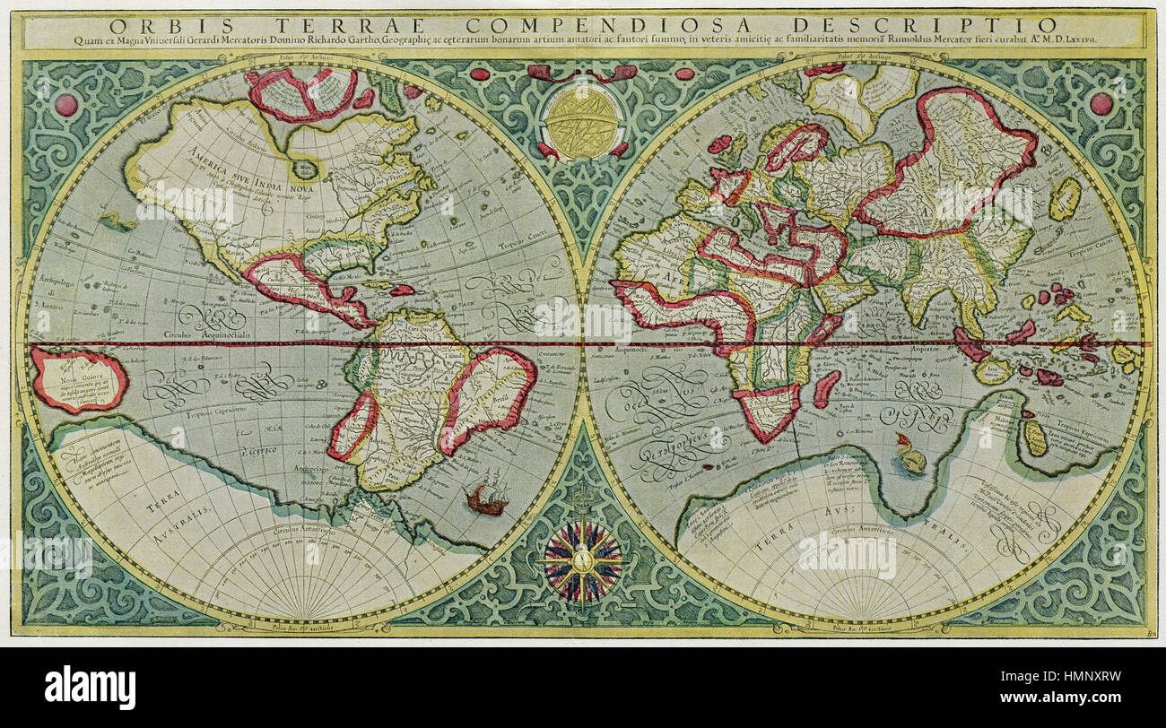 By gerhard mercator -Fotos und -Bildmaterial in hoher Auflösung – Alamy