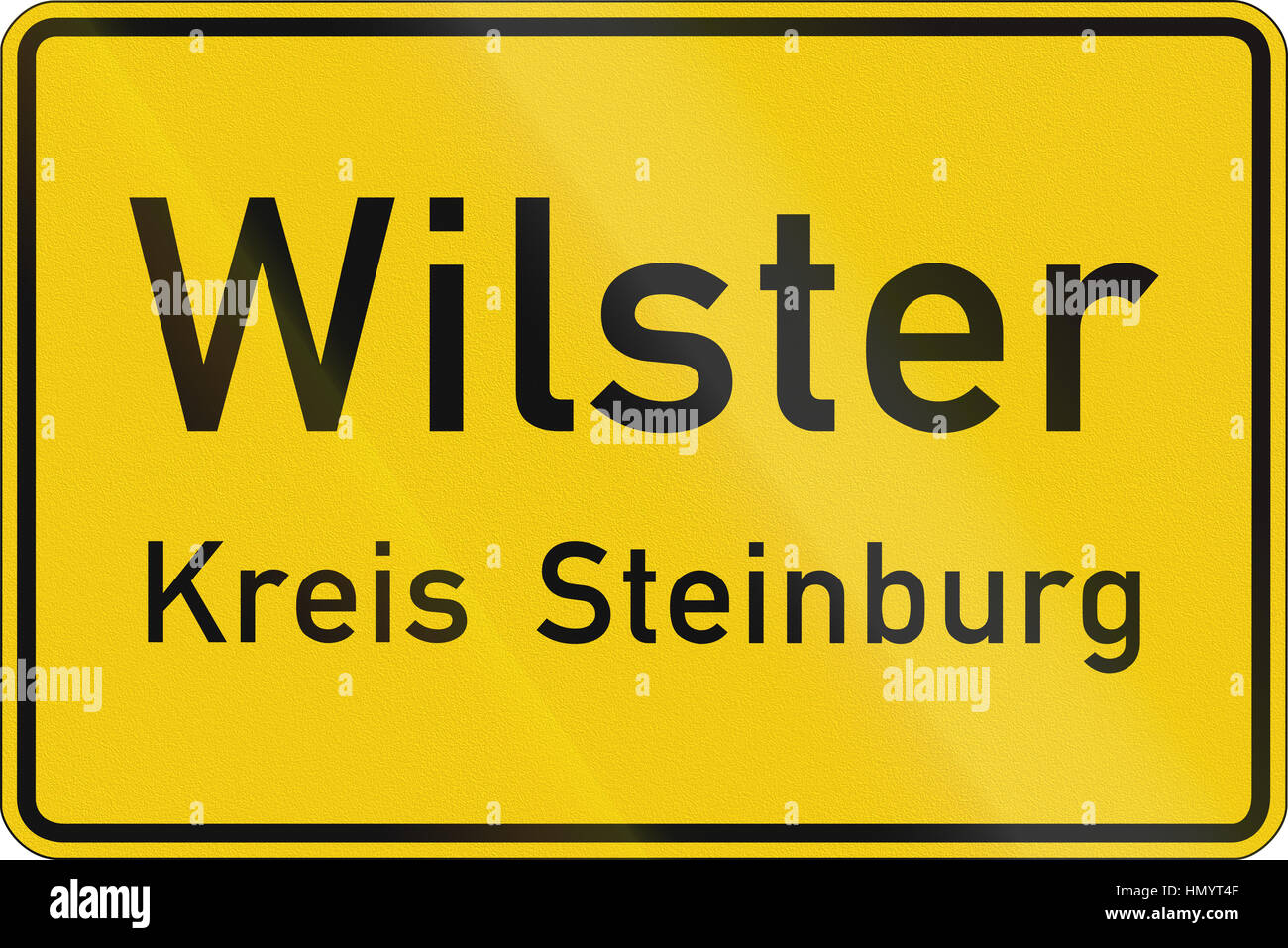 Wilster Kreis Steinburg Schild