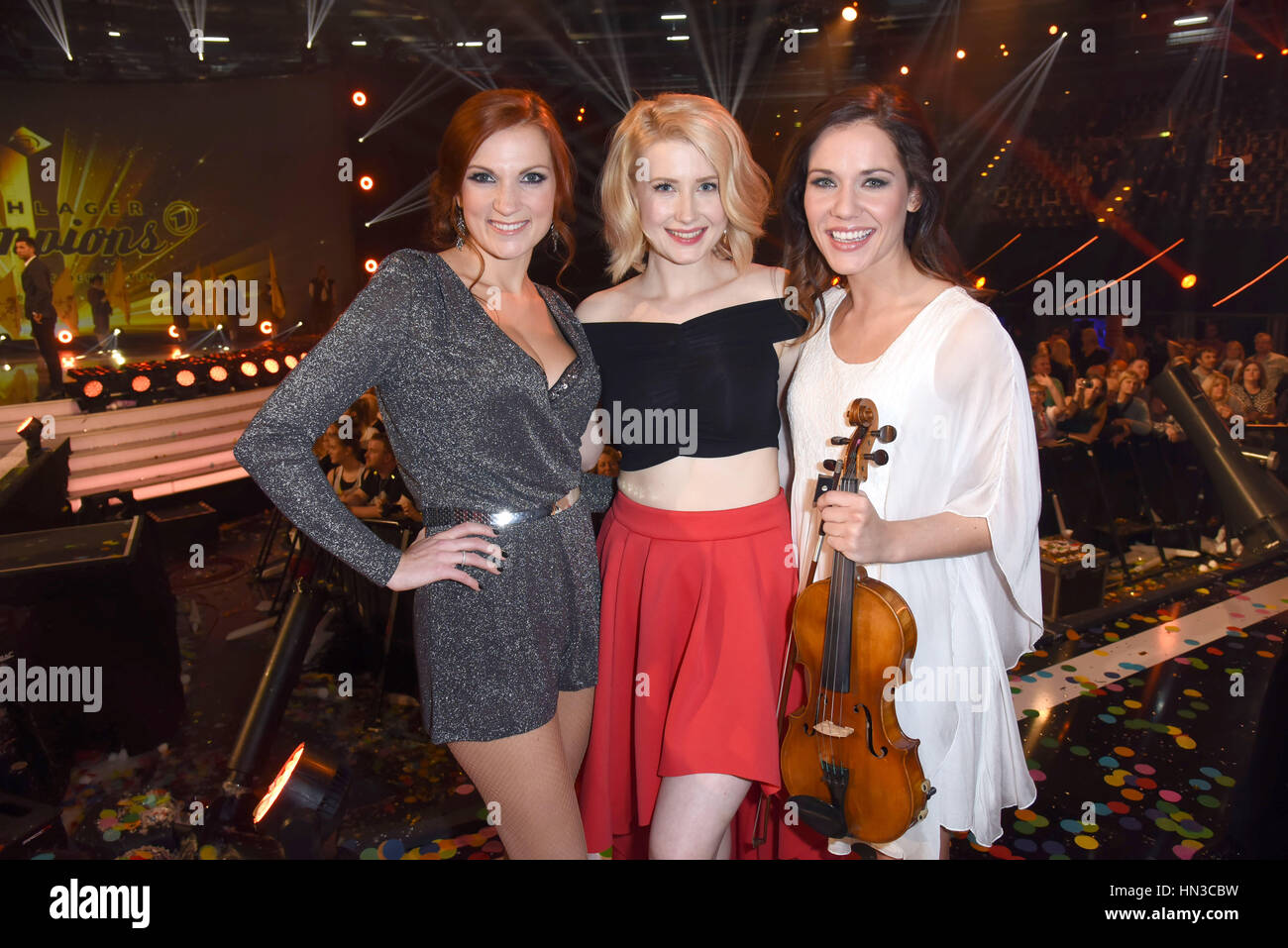 Deutschen ARD Live-TV-Show "Schlagerchampions - Das Grosse Fest der ...