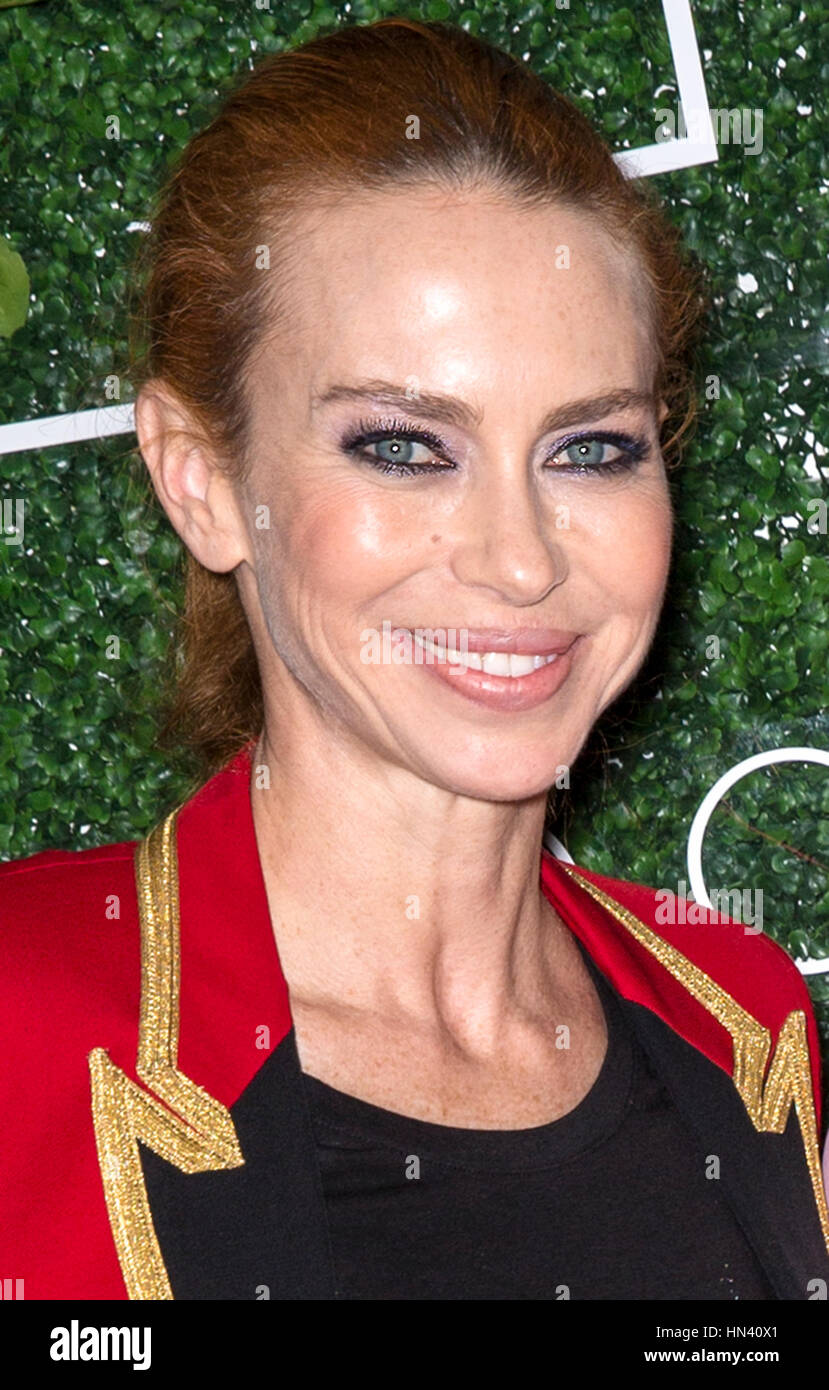 New York City, USA. 7. Februar 2017. Model und Schauspielerin Yvonne ...