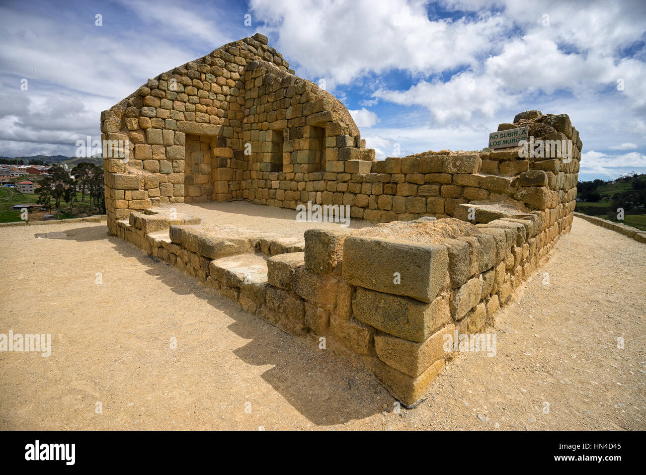 Ingapirca Inka Ruinen in Ecuador Stockfotografie - Alamy