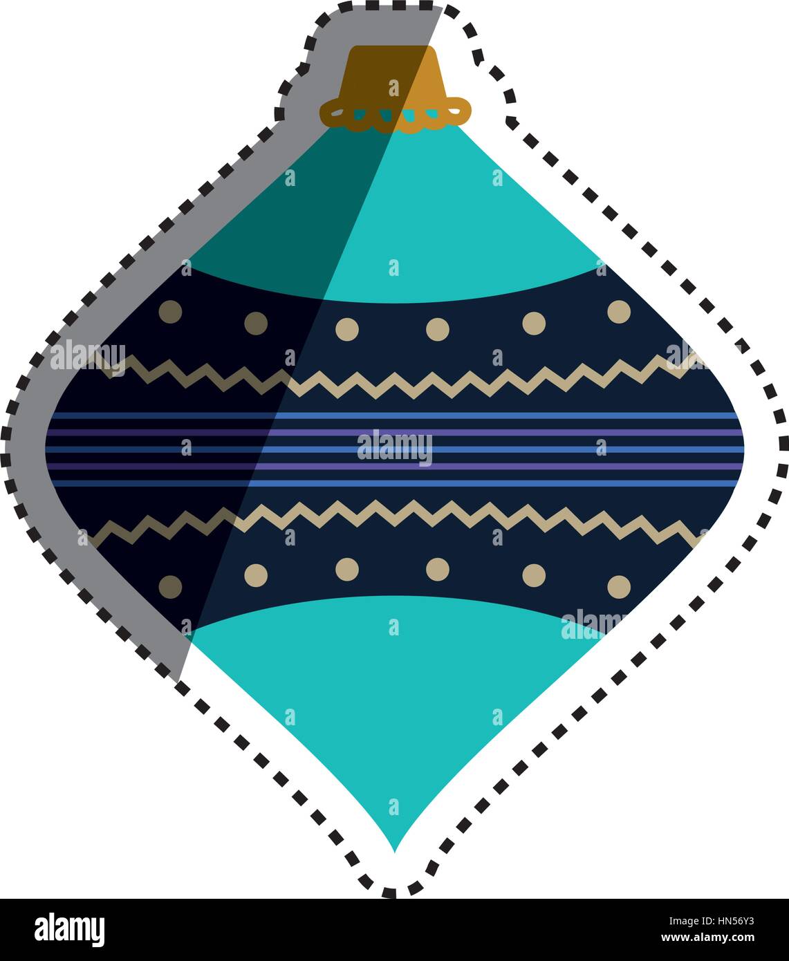 Weihnachten Deko Symbol Symbol Vektor Illustration Grafik-design Stock ...