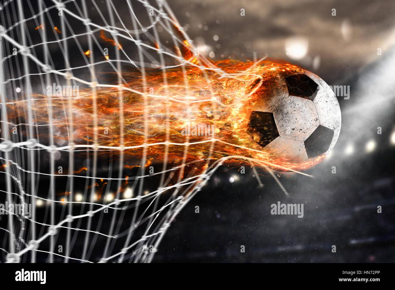 Fussball tornetz -Fotos und -Bildmaterial in hoher Auflösung – Alamy