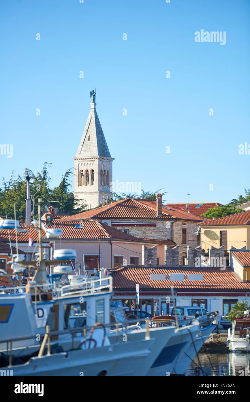 Stadt Punat, Insel Krk, Kroatien Punat ist eine Gemeinde in der ...