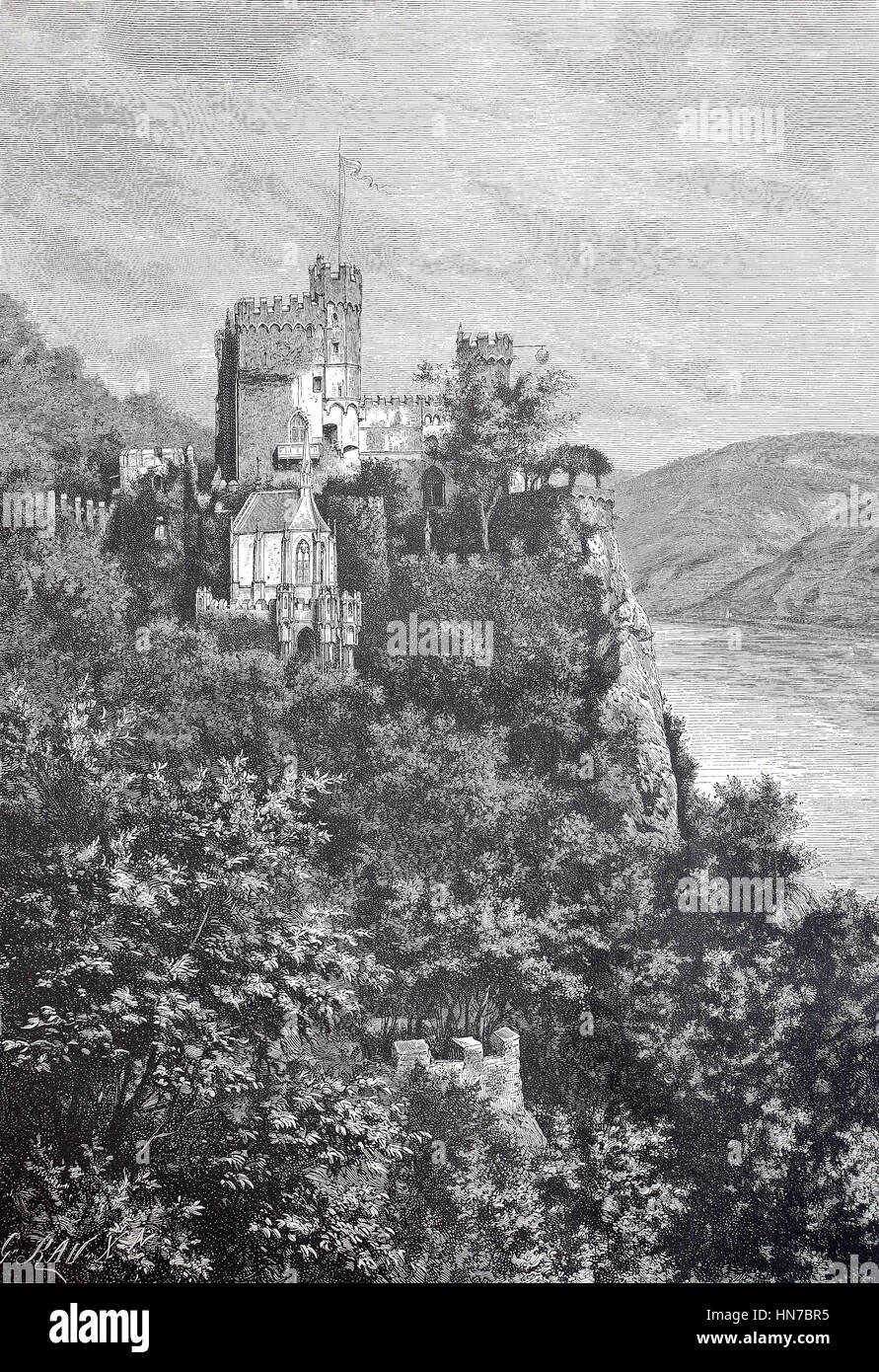 Burg Rheinstein Bei Trechtingshausen Stockfotos und -bilder Kaufen - Alamy