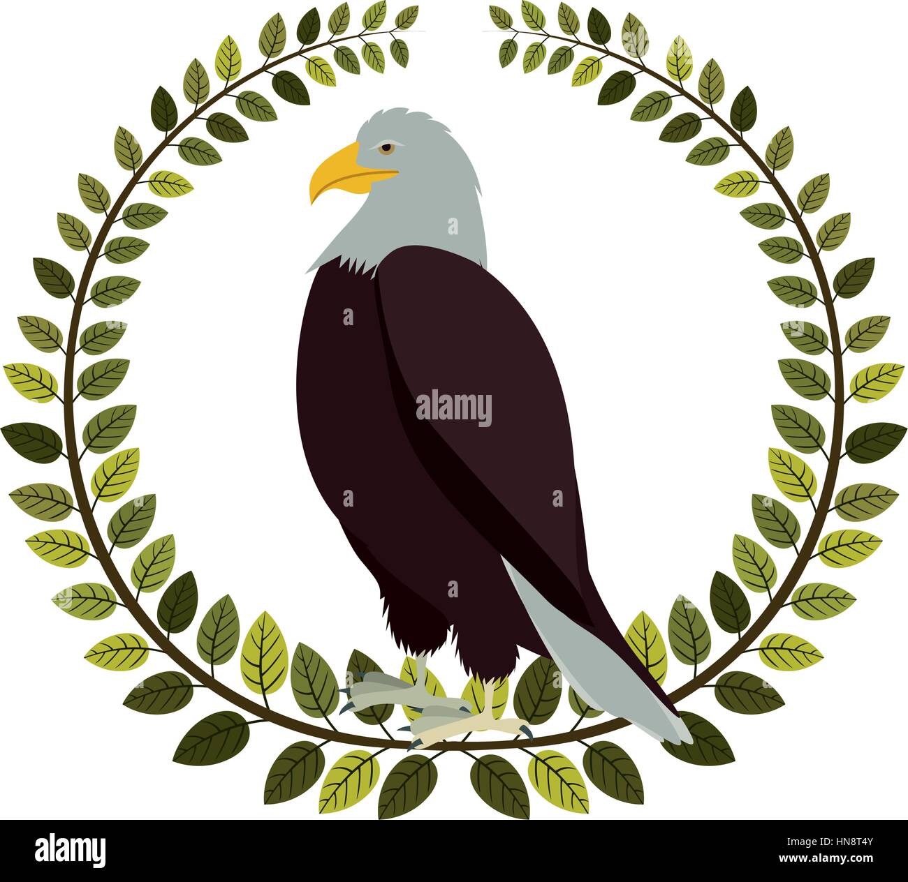 Wappen Adler Zeichen Symbol Imge, Vektor-Illustration-design Stock ...