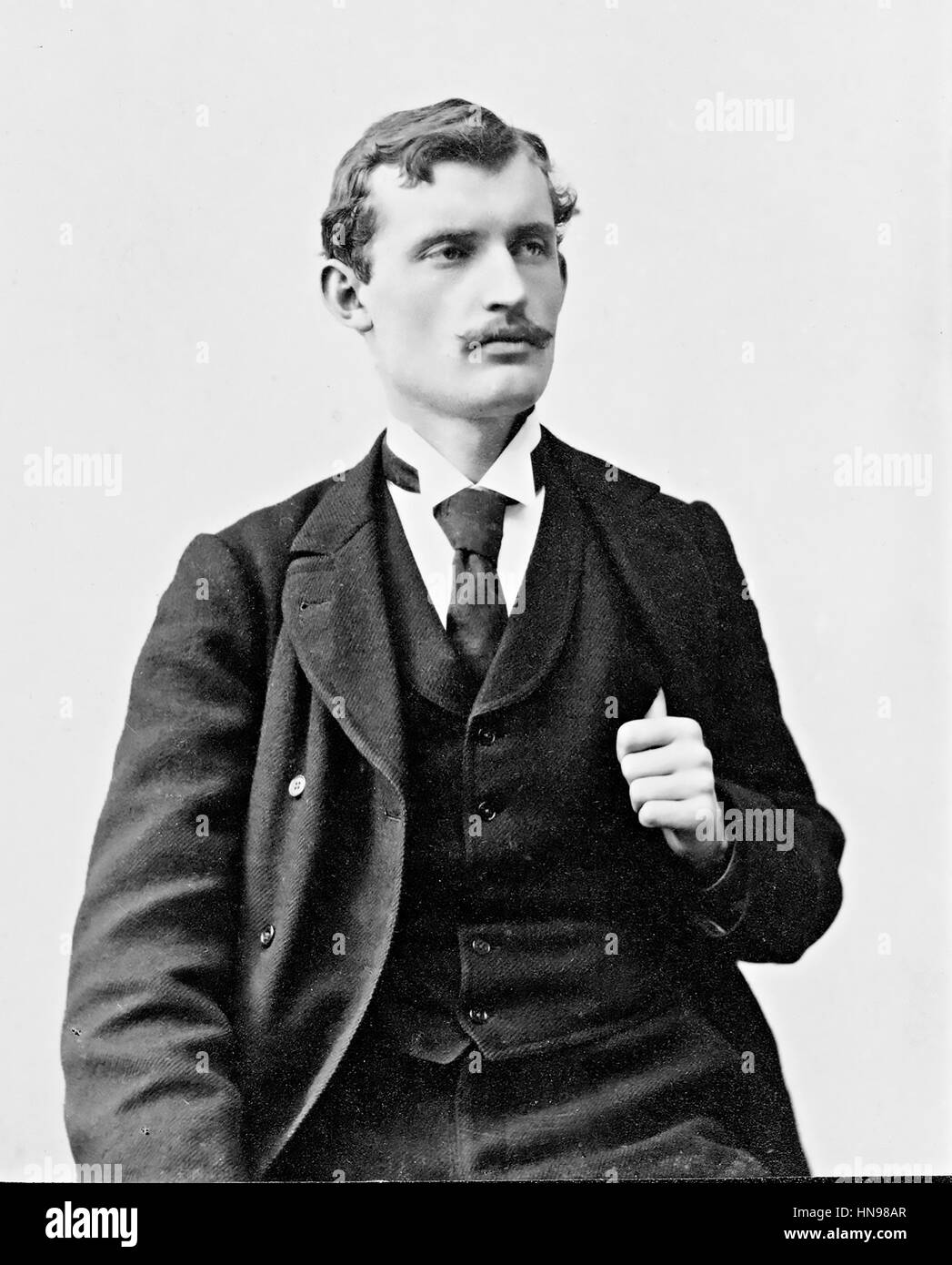 EDVARD MUNCH (1863-1944) Norgwegian Künstler um 1900 Stockfotografie ...
