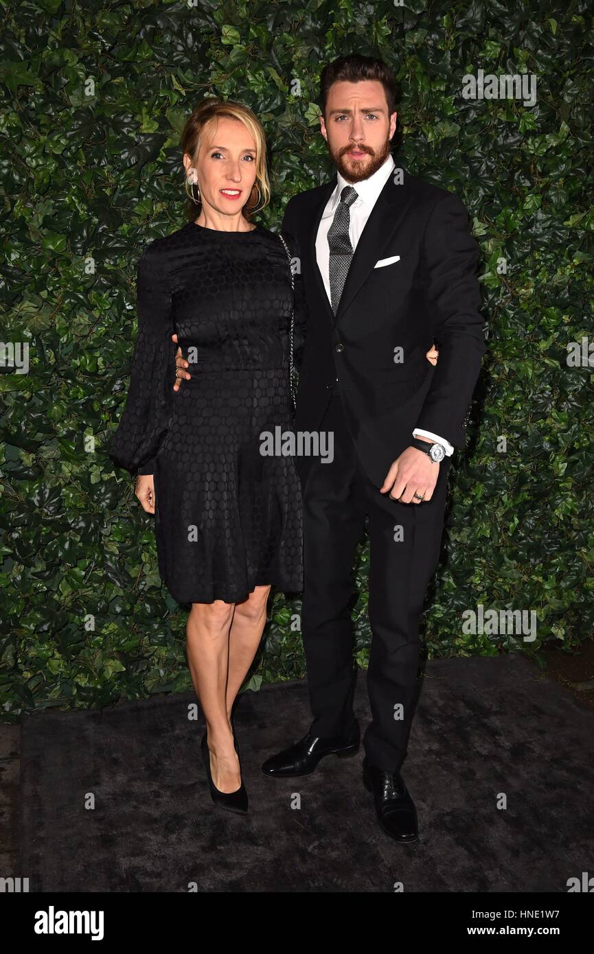 Aaron Taylor-Johnson und seine Frau Sam, die Teilnahme an der Charles ...