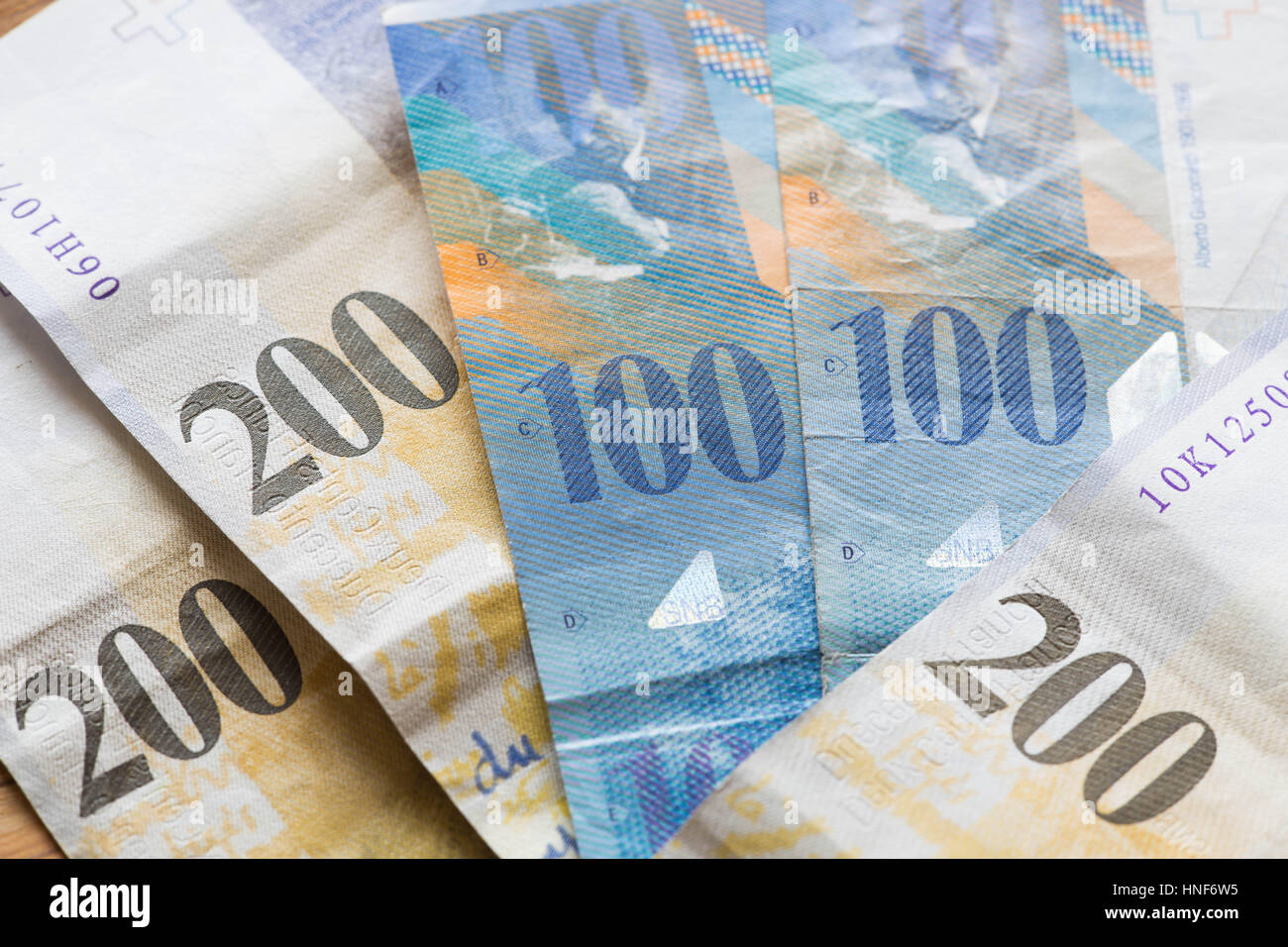 Swiss francs money -Fotos und -Bildmaterial in hoher Auflösung – Alamy