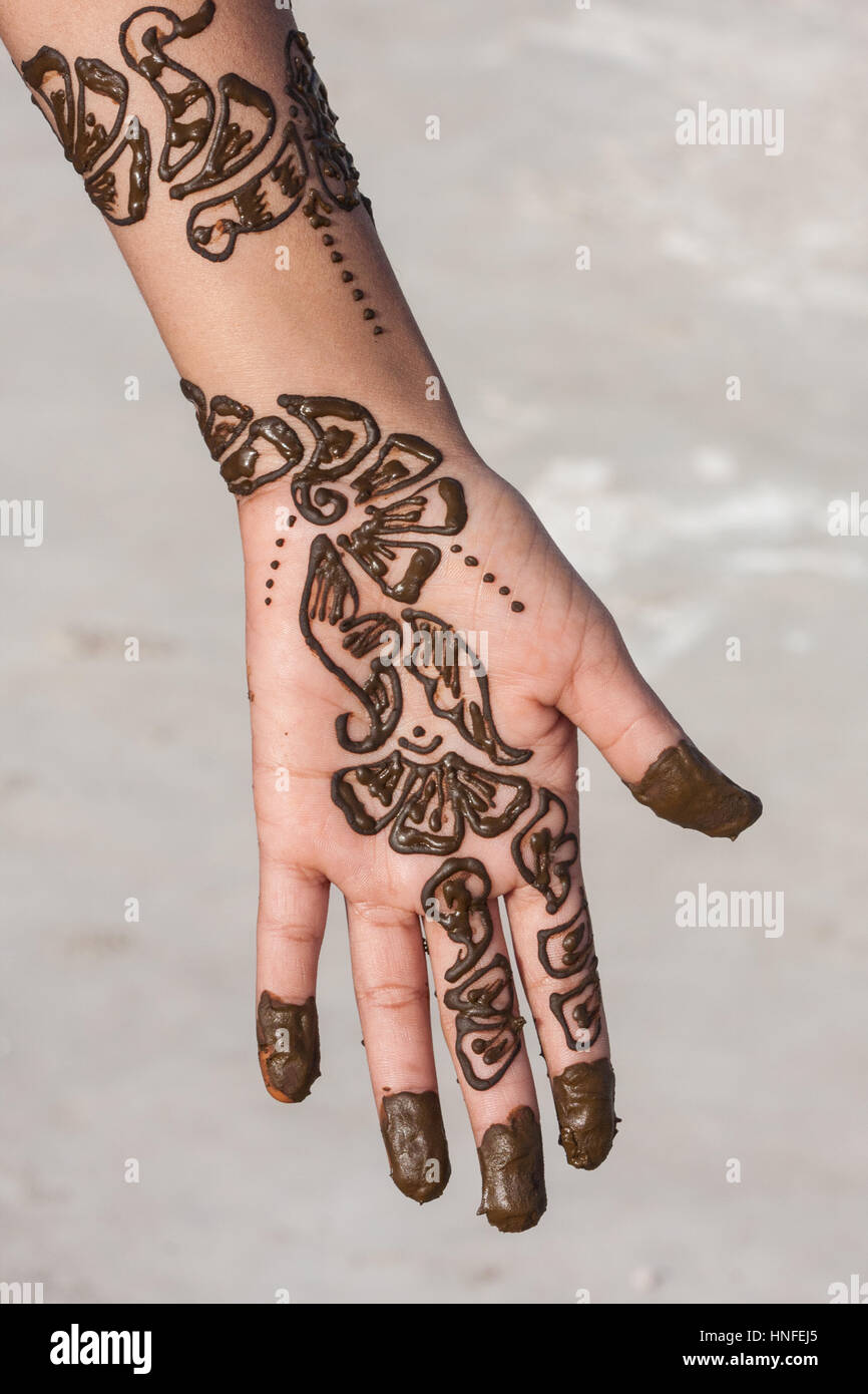Henna anwendung -Fotos und -Bildmaterial in hoher Auflösung – Alamy