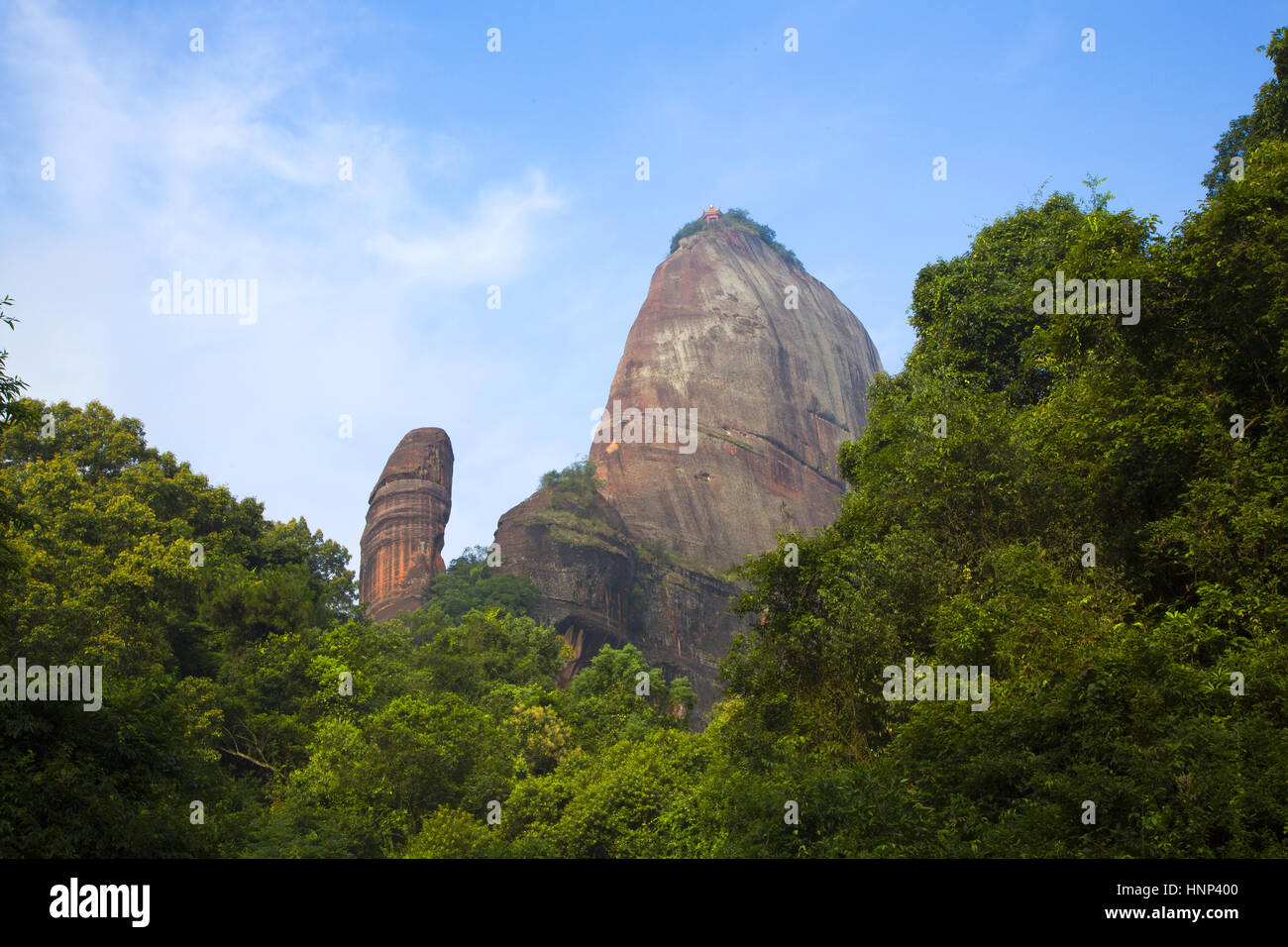 Danxia Shan Stockfotos und -bilder Kaufen - Alamy