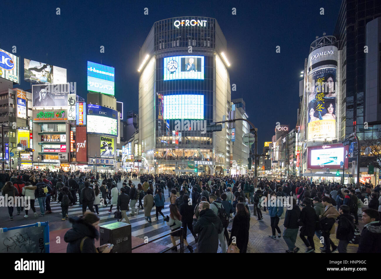 Shibuya nacht -Fotos und -Bildmaterial in hoher Auflösung – Alamy
