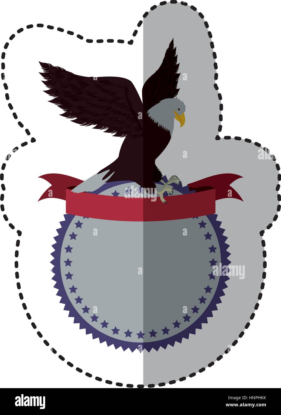 Wappen Adler Zeichen Symbol Imge, Vektor-Illustration-design Stock ...