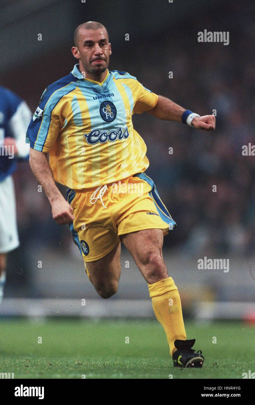 GIANLUCA VIALLI CHELSEA FC 18. November 1996 Stockfotografie - Alamy