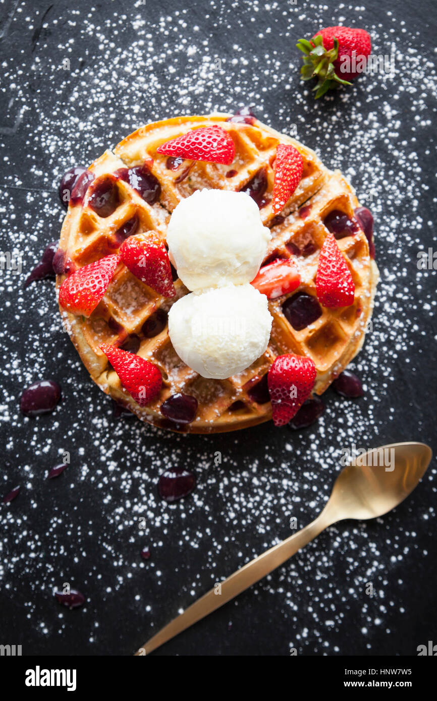Waffel Waffel Stockfotos und -bilder Kaufen - Alamy