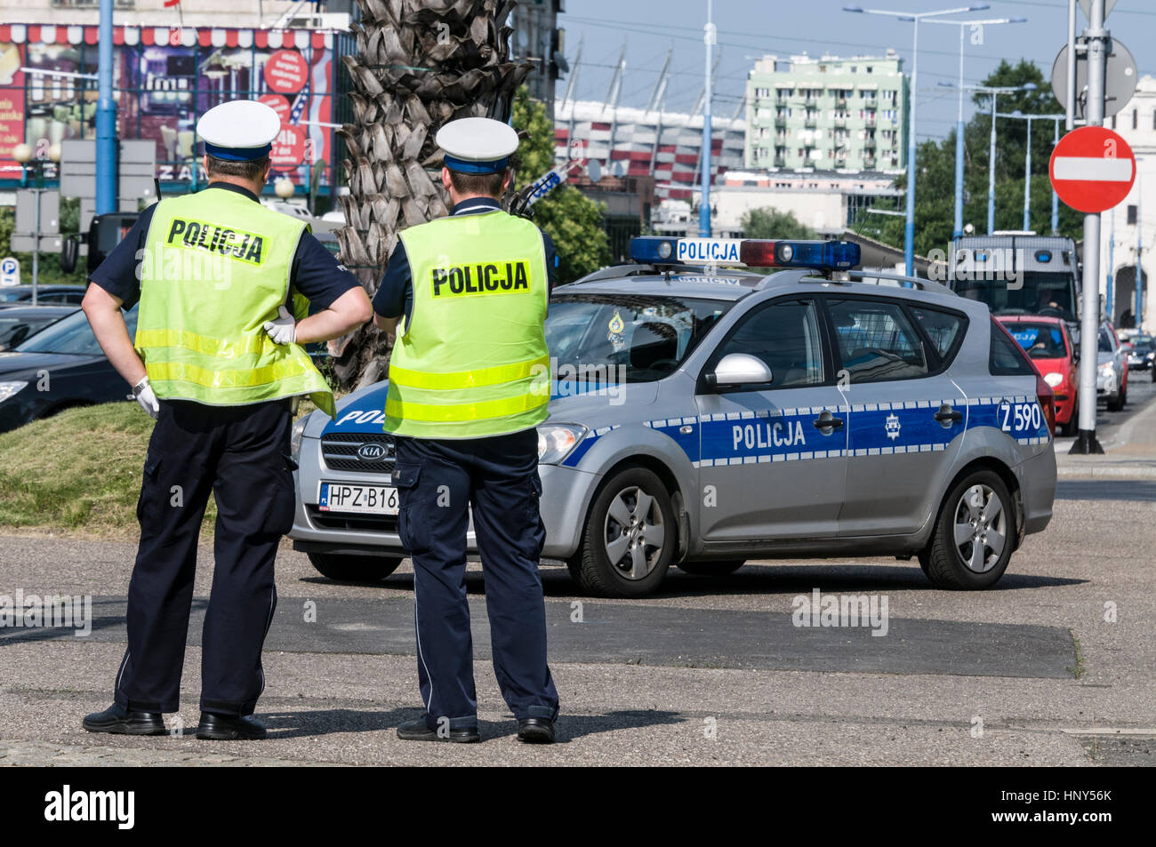 Polizei Im Dienst Stockfotos und -bilder Kaufen - Alamy