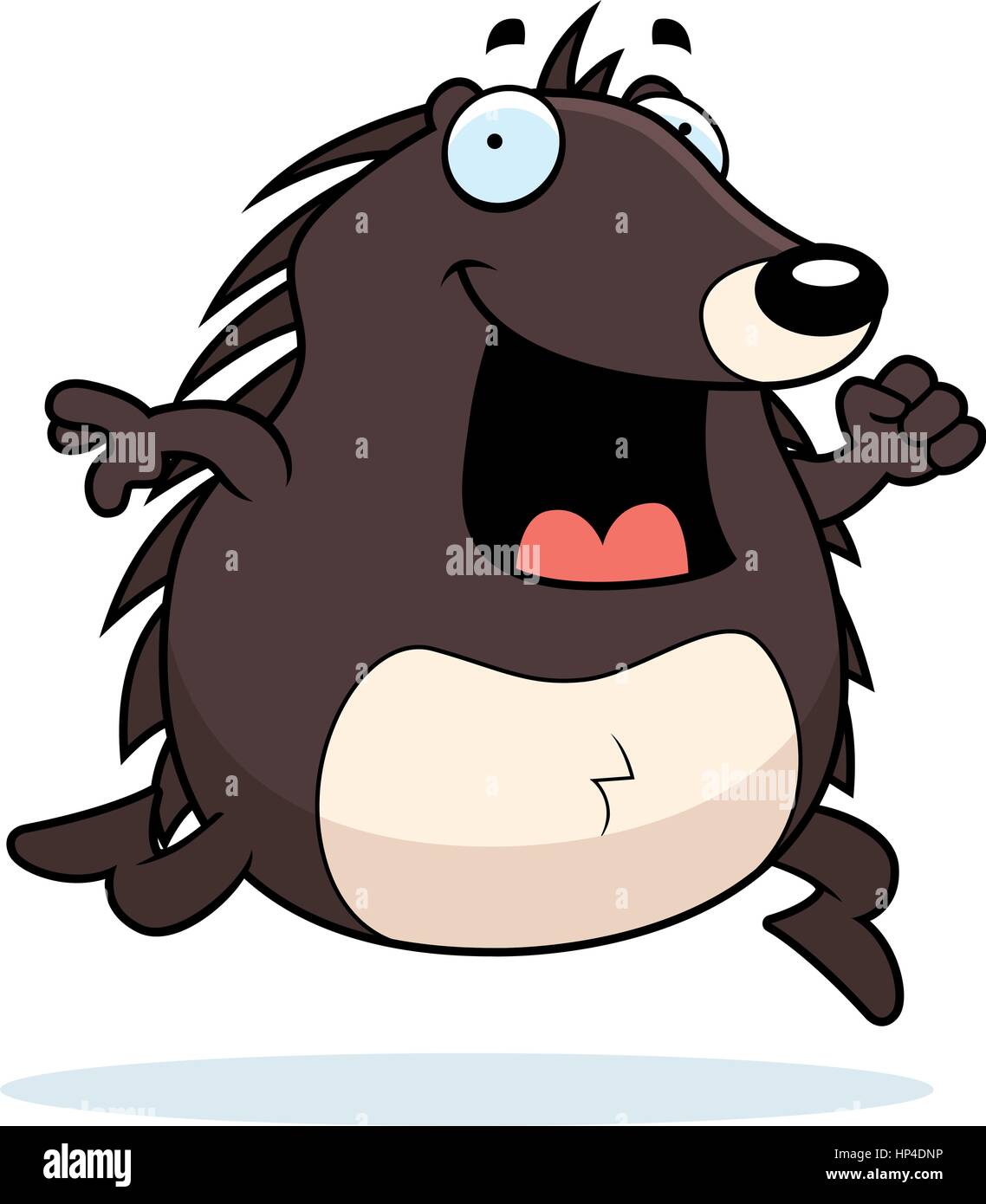 Cartoon igel Stock-Vektorgrafiken kaufen - Alamy
