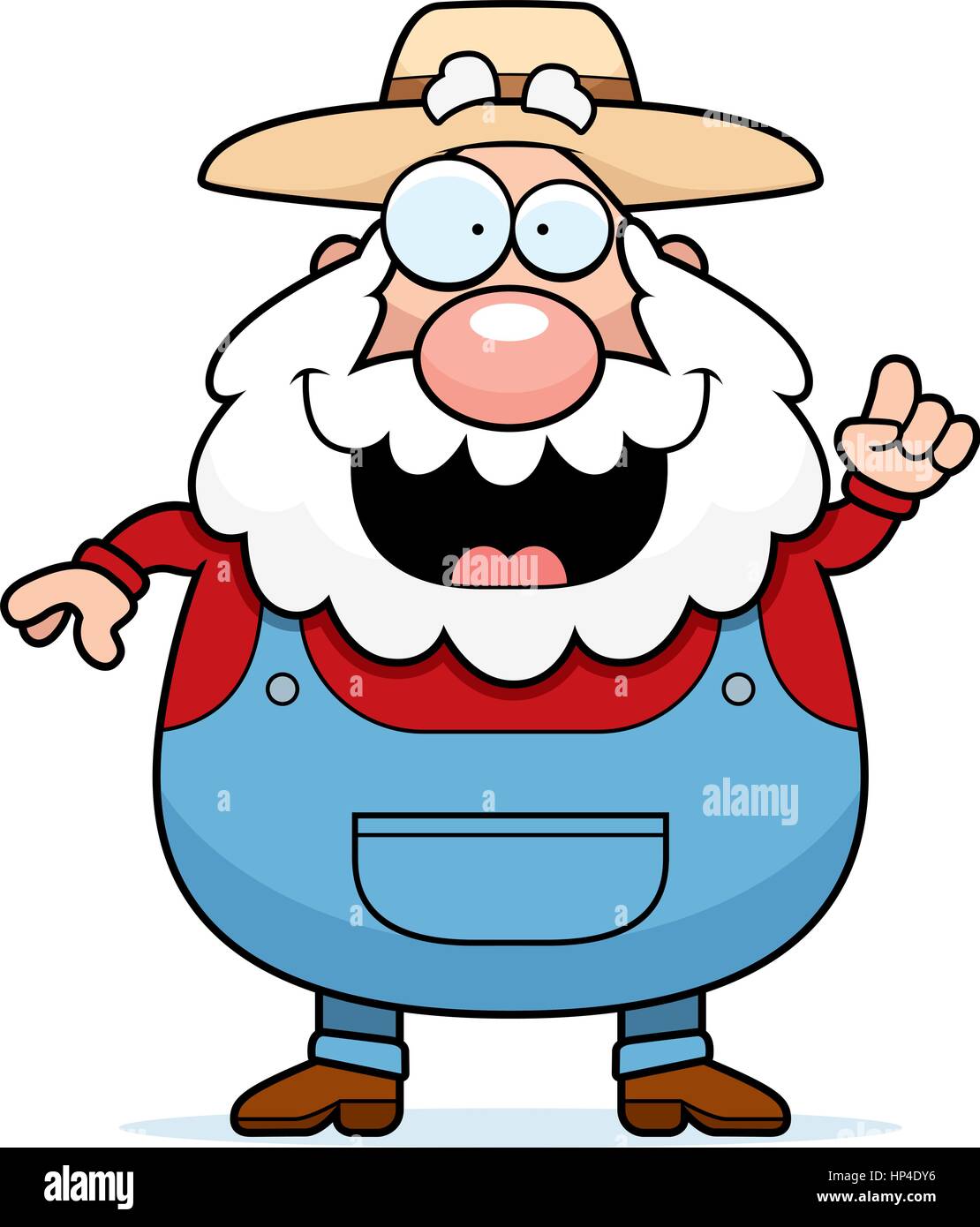 Cartoon farmer Stock-Vektorgrafiken kaufen - Alamy