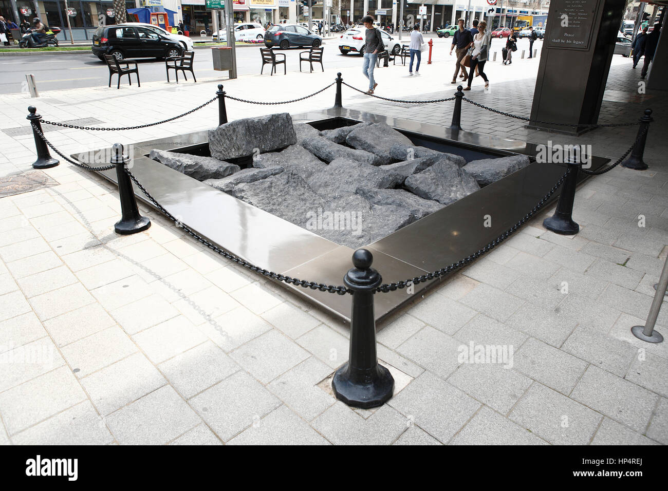 Monumento per rabin yitzhak -Fotos und -Bildmaterial in hoher Auflösung ...