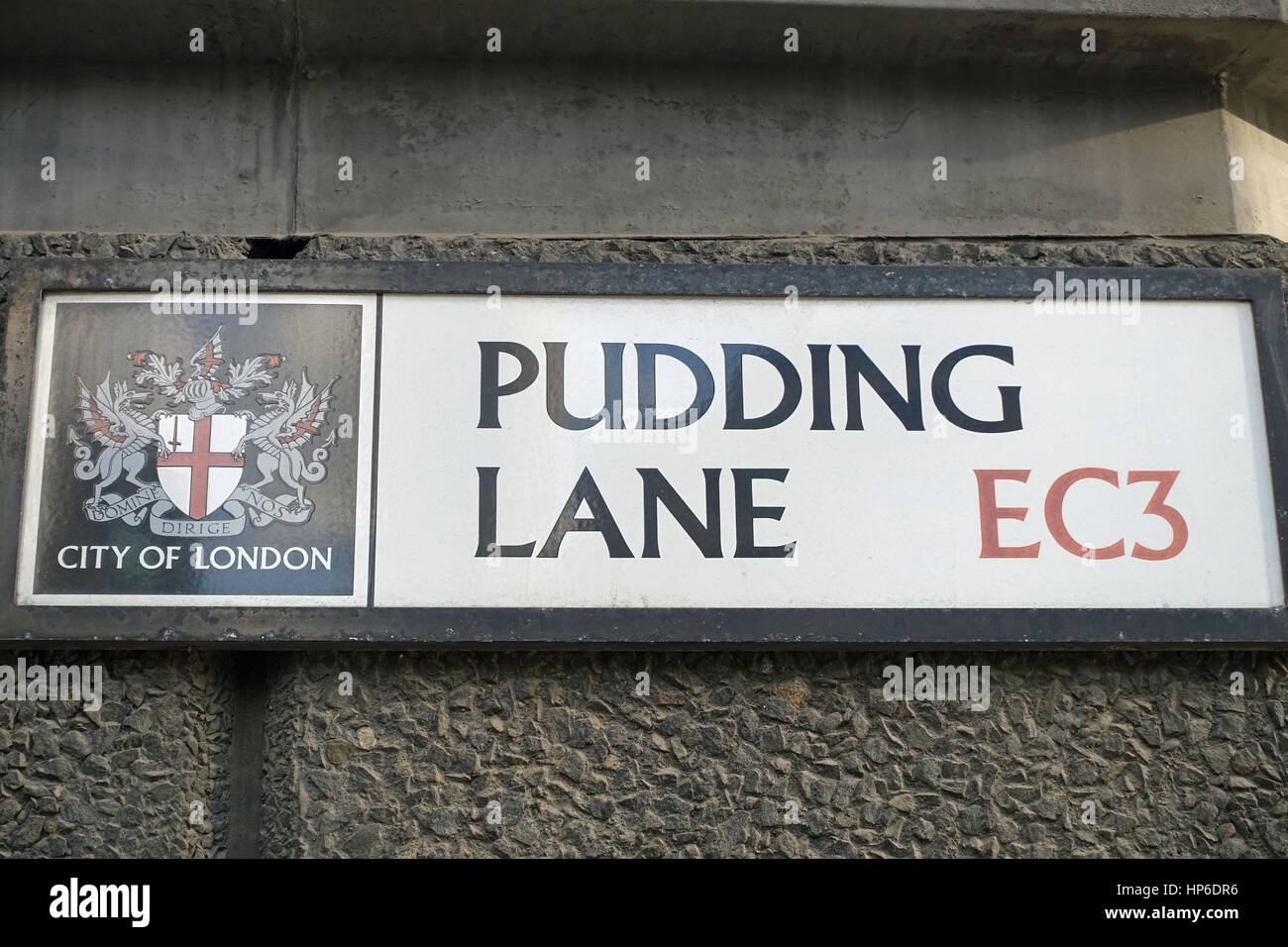 Pudding lane -Fotos und -Bildmaterial in hoher Auflösung – Alamy