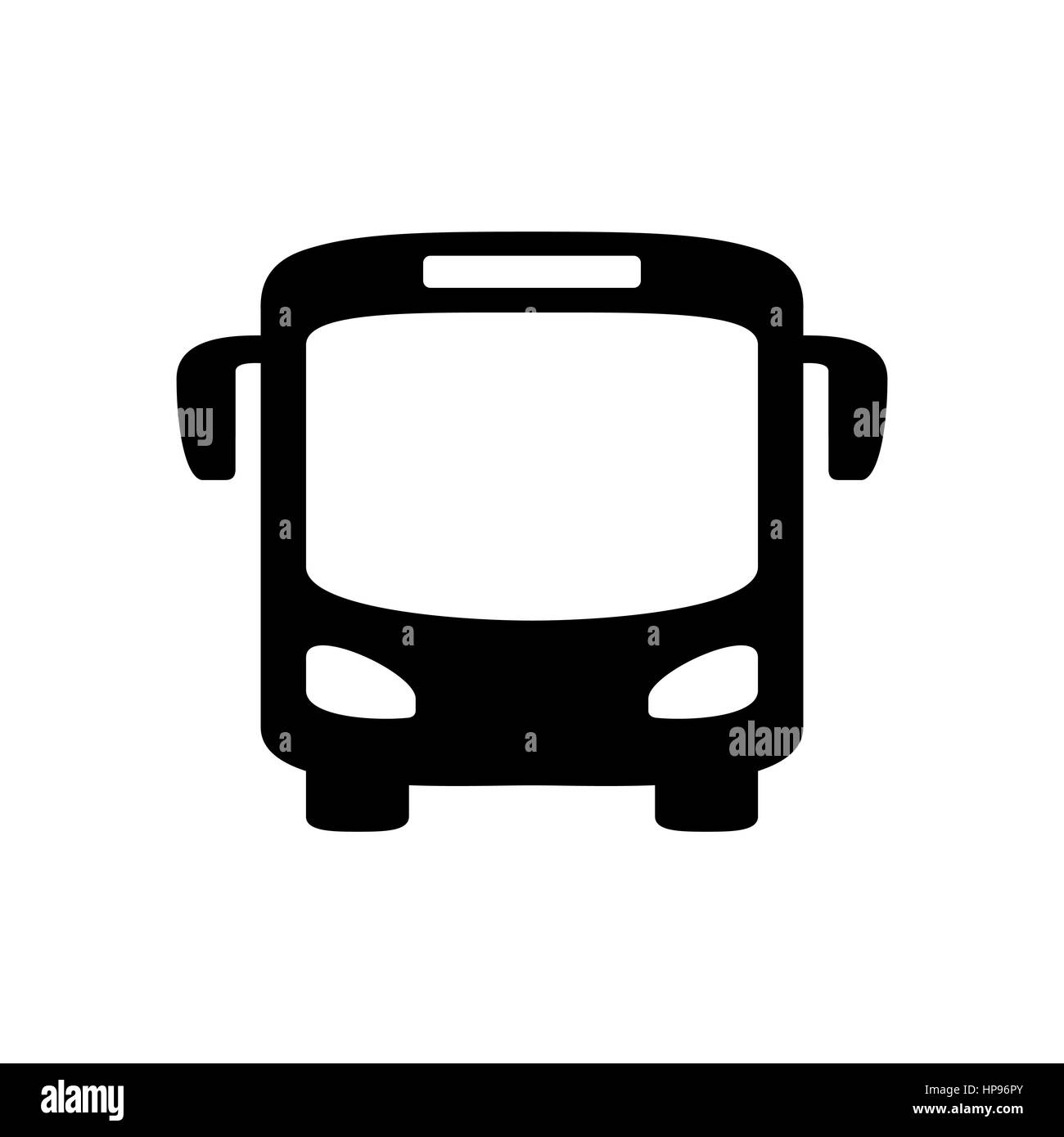 Bus icon sign symbol on -Fotos und -Bildmaterial in hoher Auflösung – Alamy
