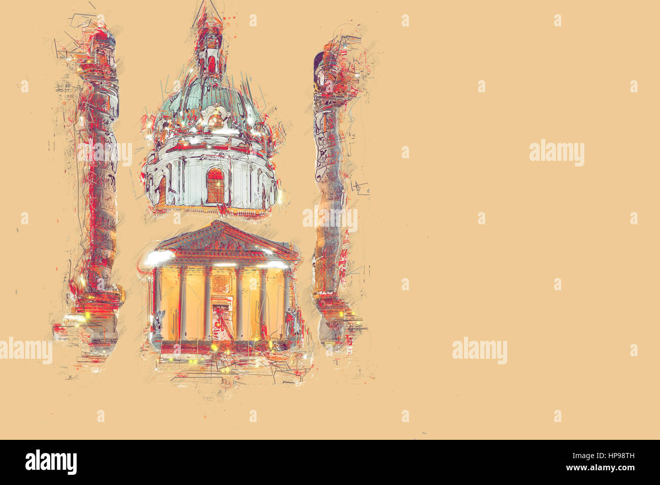 Dome painting karlskirche -Fotos und -Bildmaterial in hoher Auflösung ...