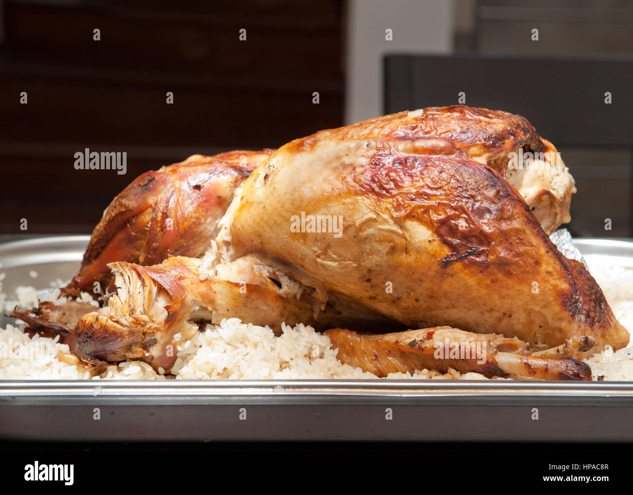 Essen bild von gebratenem truthahn abendessen -Fotos und -Bildmaterial ...