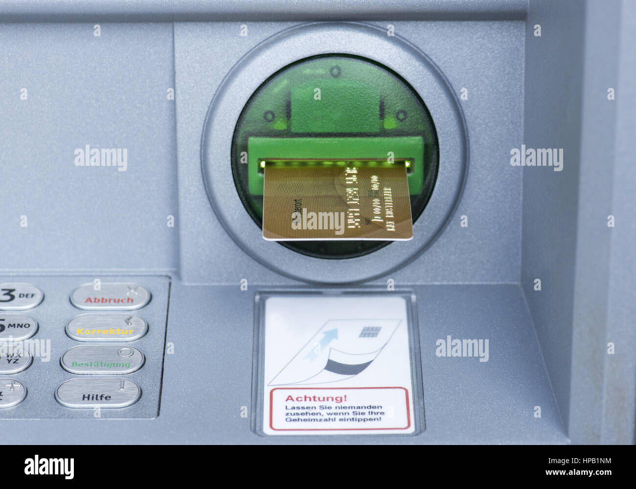 Ec card cash machine -Fotos und -Bildmaterial in hoher Auflösung – Alamy