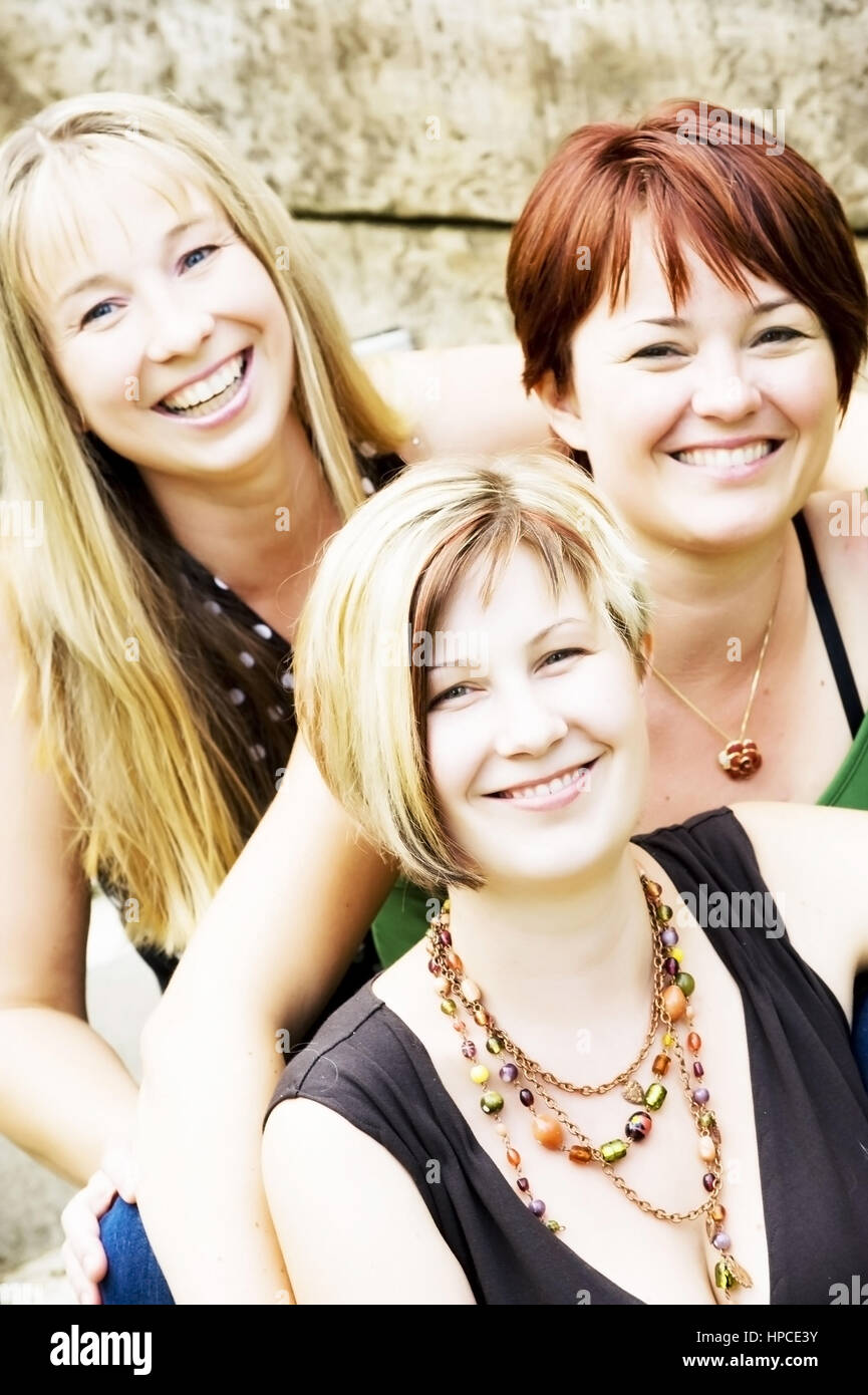Dreier Gruppe Stockfotos und -bilder Kaufen - Alamy