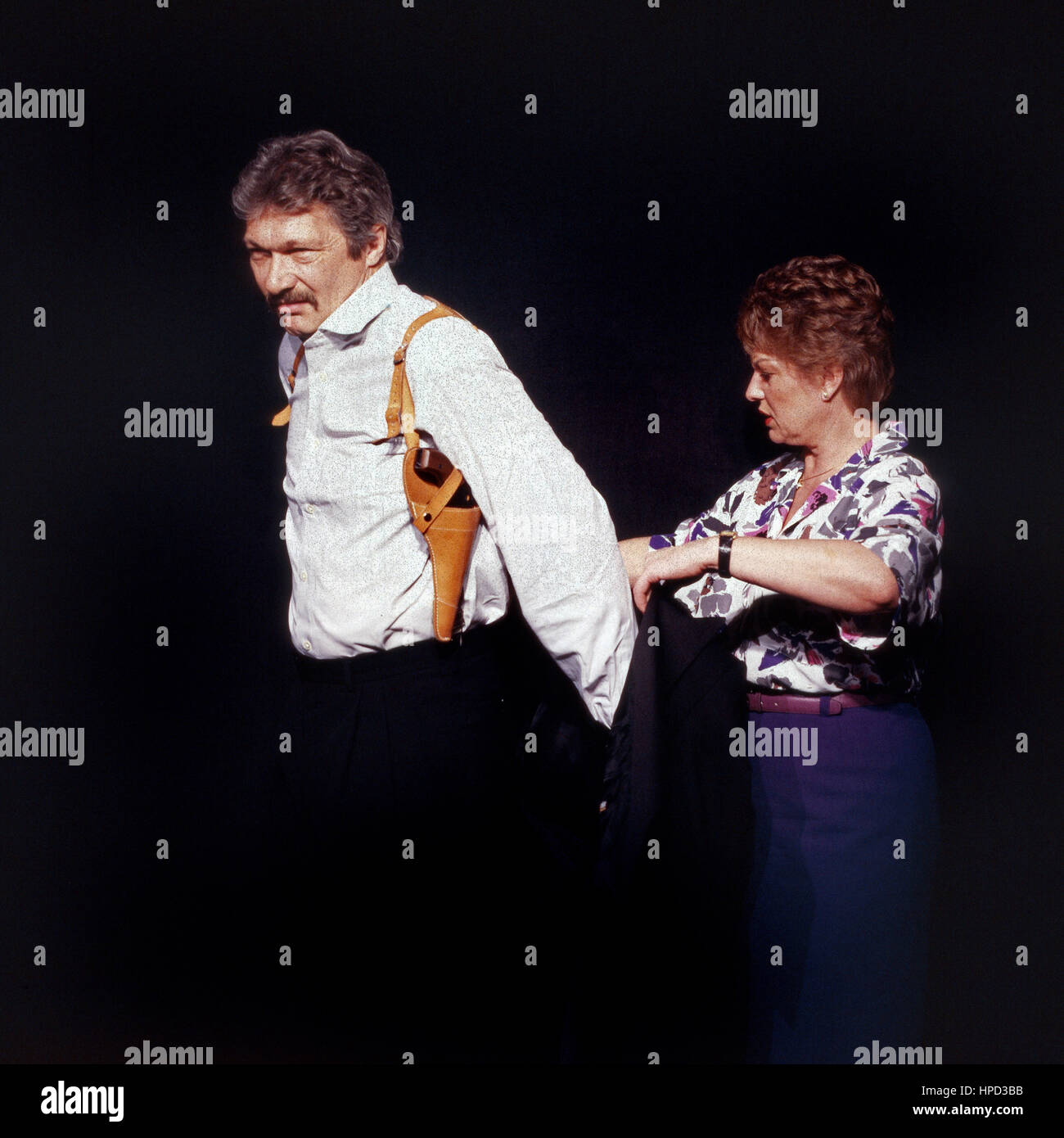 Henning Venske Und Renate Küster Im Programm "Fracksausen" der Münchner ...