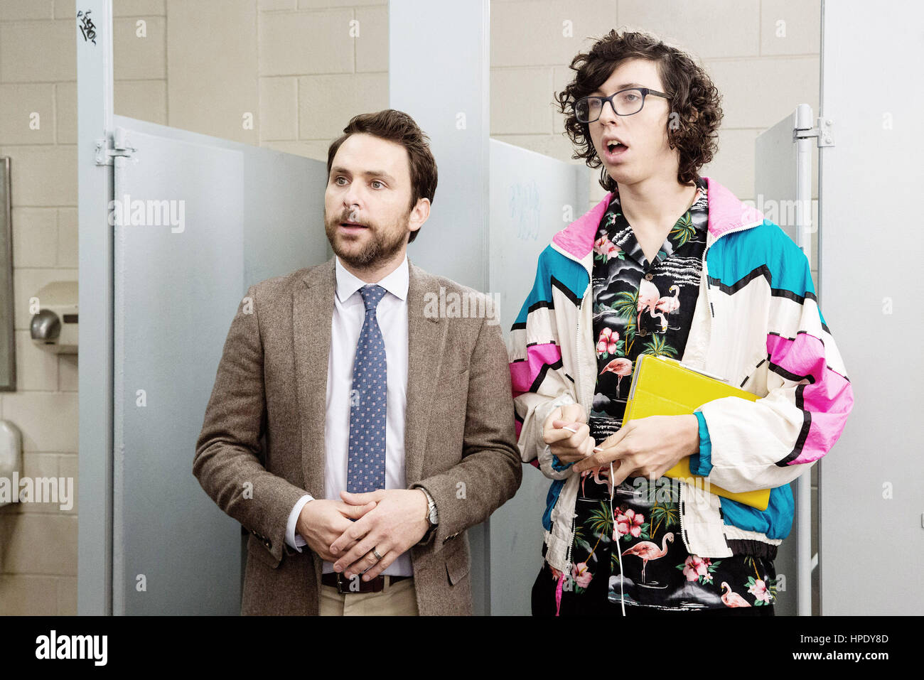 Faust zu kämpfen, von links: Charlie Day, Bill Kottkamp, 2017. pH: Bob ...