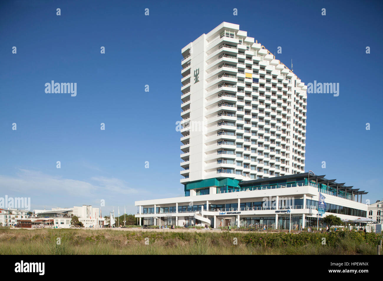 Rostock-Warnemünde, Hotel Neptun Stockfotografie - Alamy