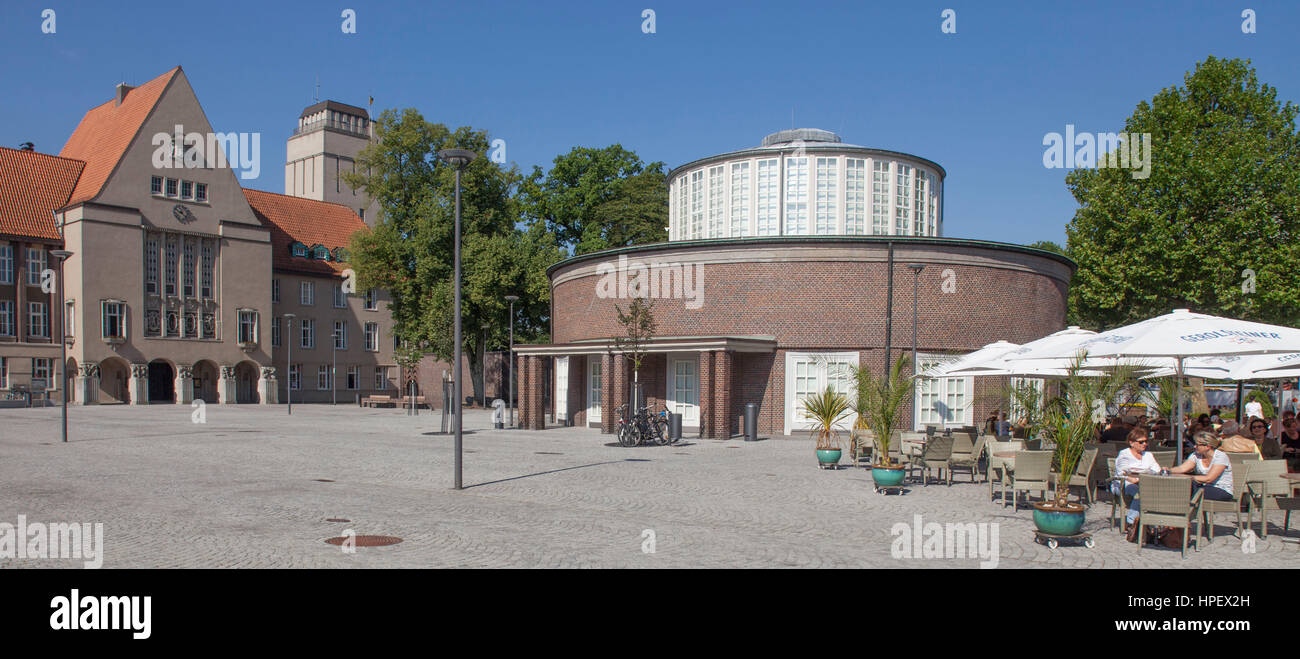 Townhall, Markthalle, Rathaus, Markt Platz, Delmenhorst, Niedersachsen ...