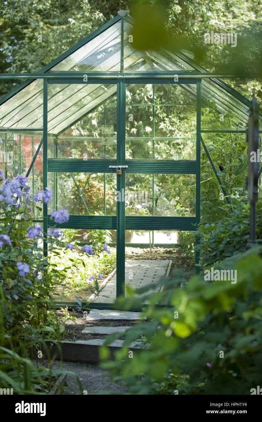 Gewachshaus Im Garten Integrieren