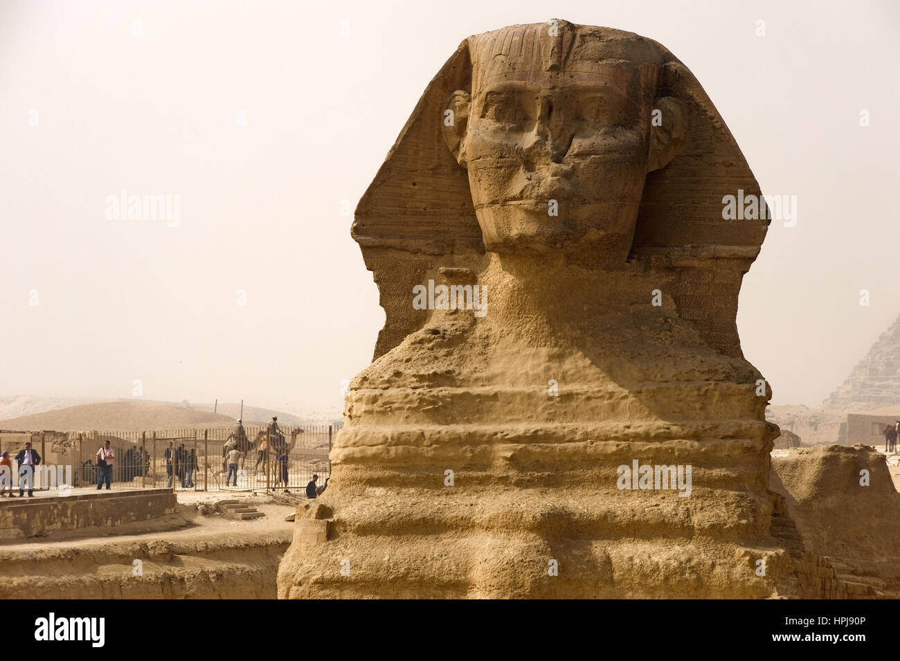Grosse Sphinx von Gizeh, Aegypten - Gizeh, Ägypten Stockfotografie - Alamy