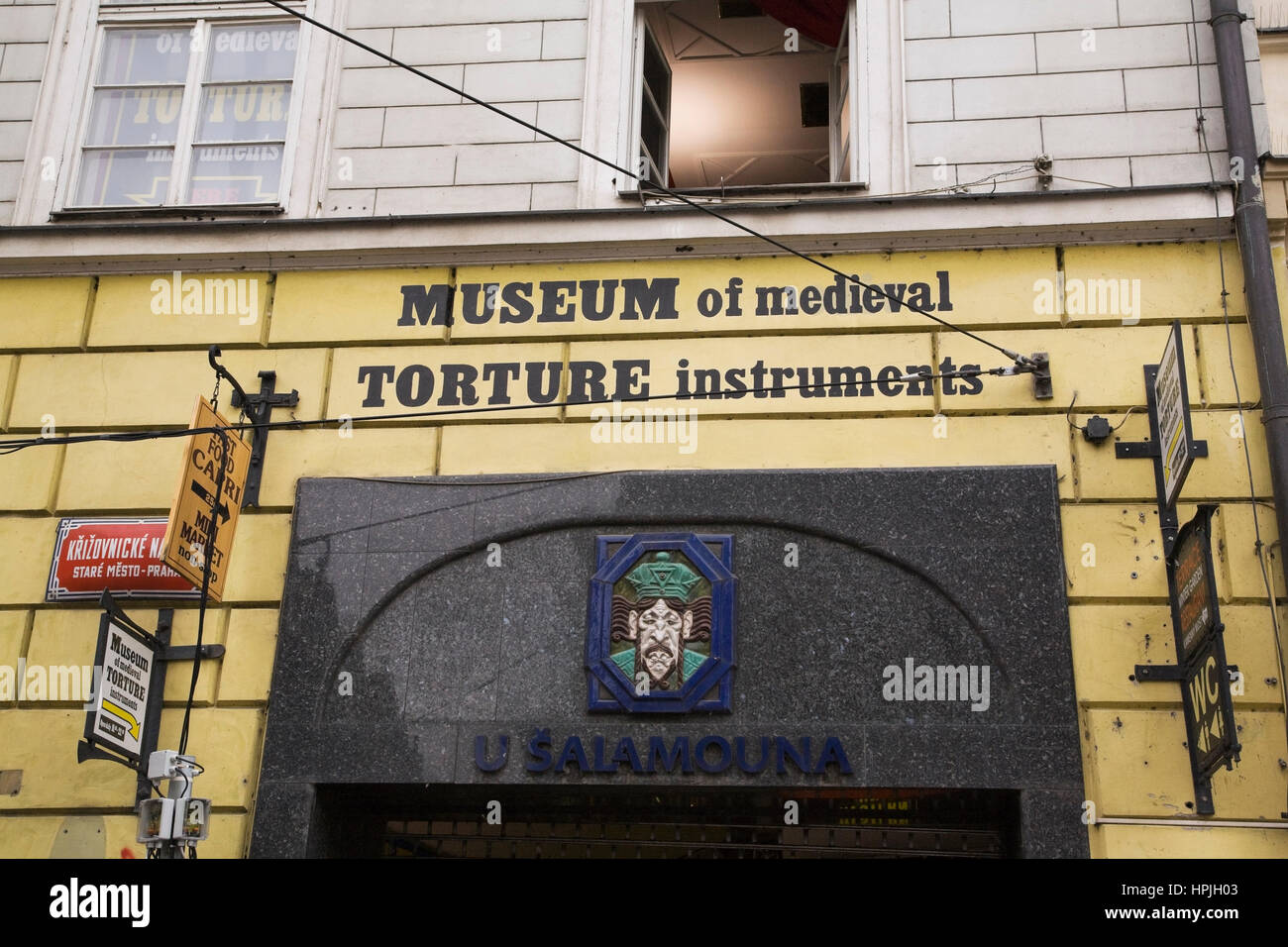Museum für mittelalterliche Folterinstrumente, Altstadt von Prag ...