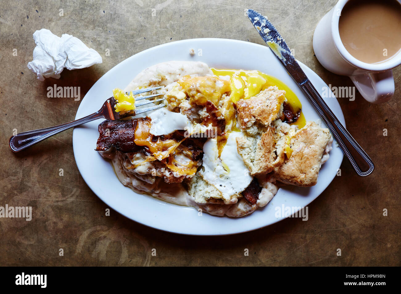 Southern Decadence - Buttermilch Keks, Huhn gebraten Huhn, Speck ...
