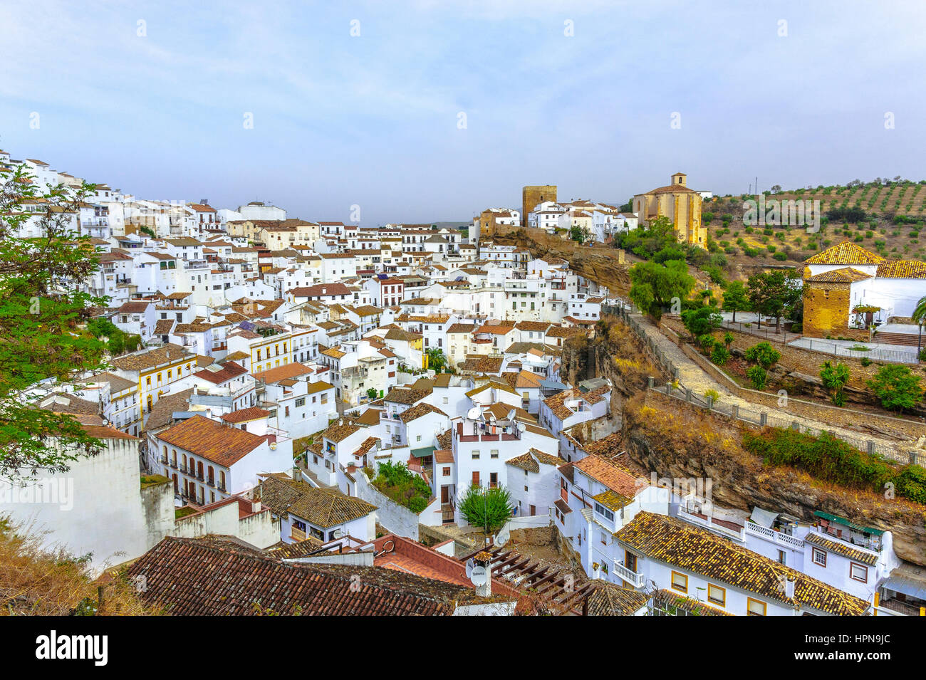 Setenil de las bodegas panorama -Fotos und -Bildmaterial in hoher ...